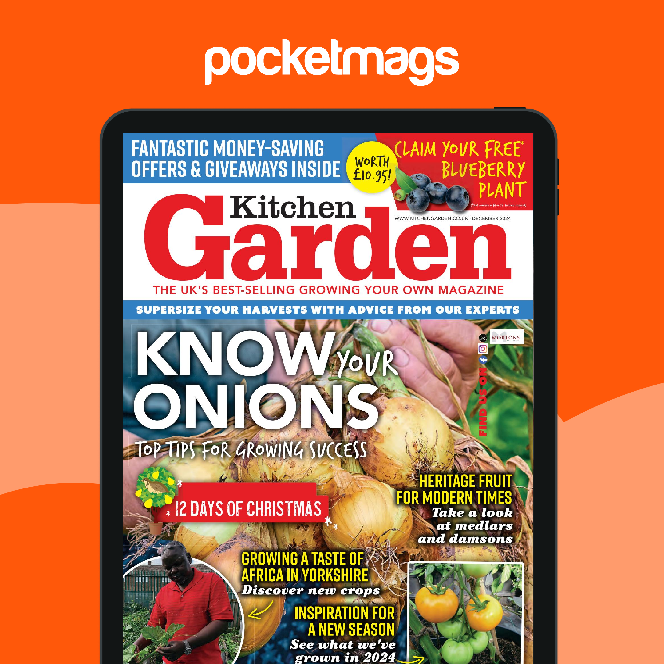 Kitchen Garden Magazine - December 2024 Edición anterior