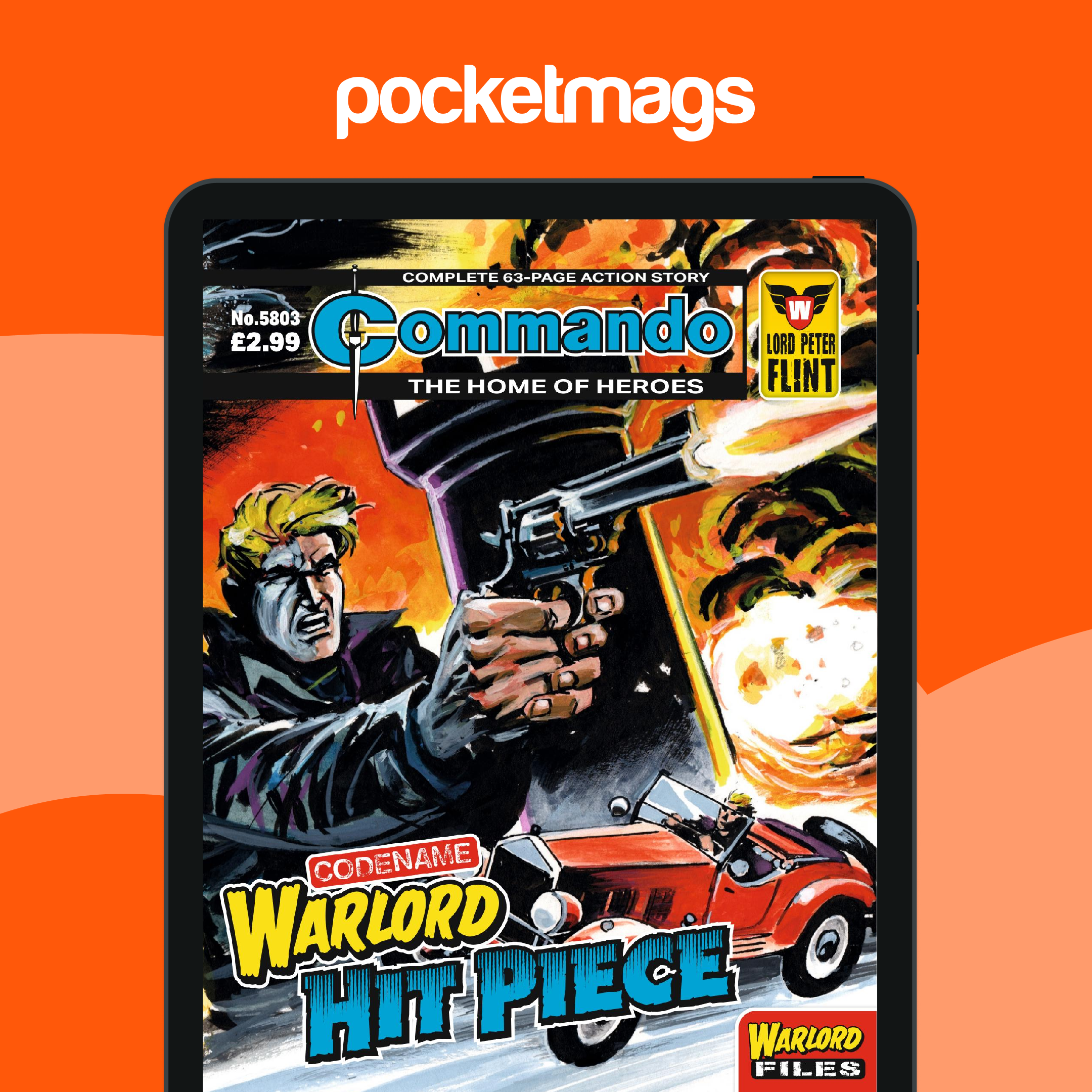 Commando Magazine - 5803 Back Issue