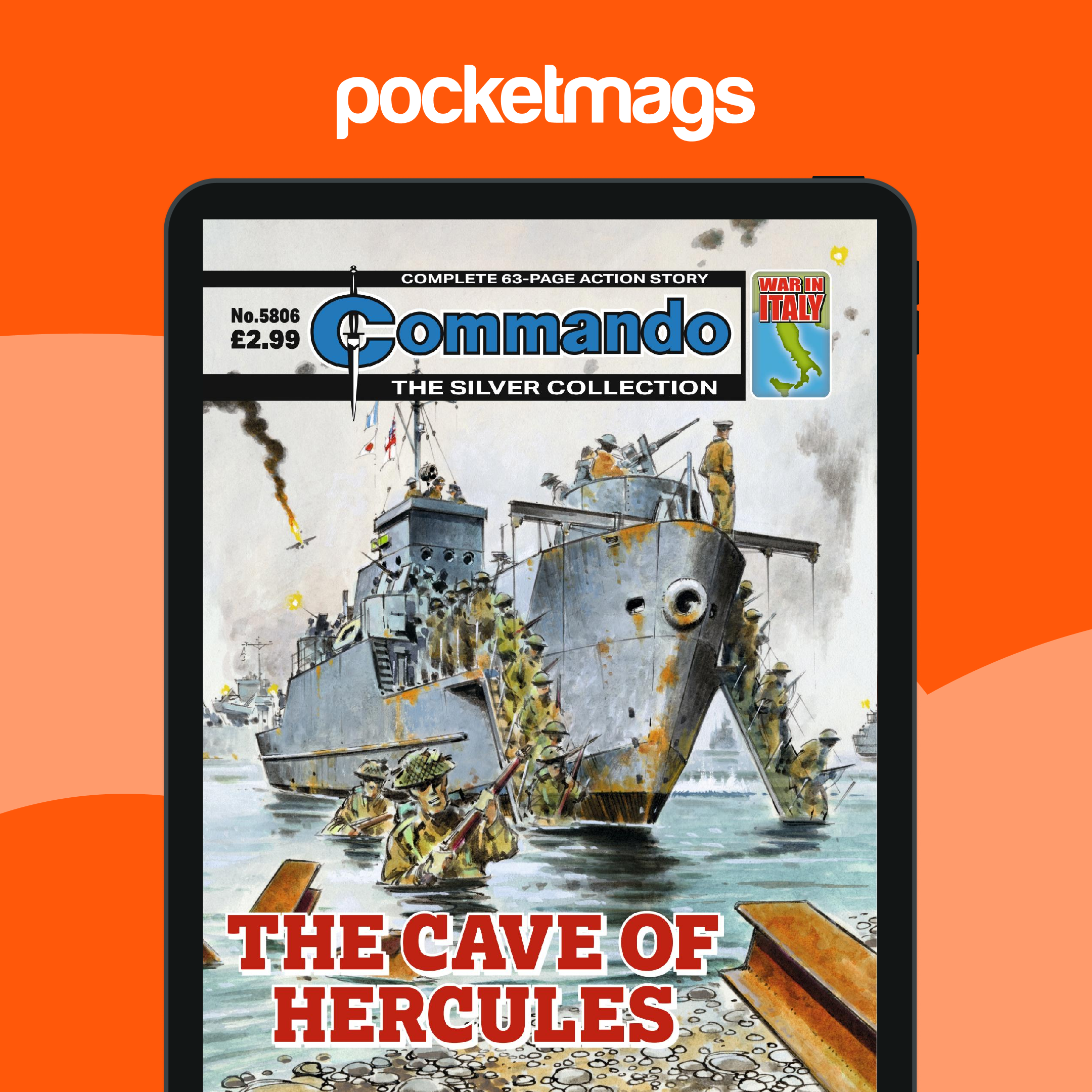 Commando Magazine - 5806 Back Issue