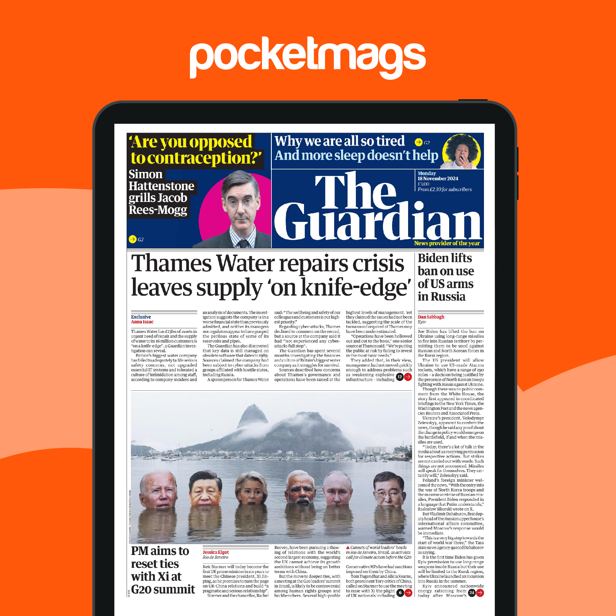 The Guardian Newspaper - Monday, 18 November 2024 Back Issue