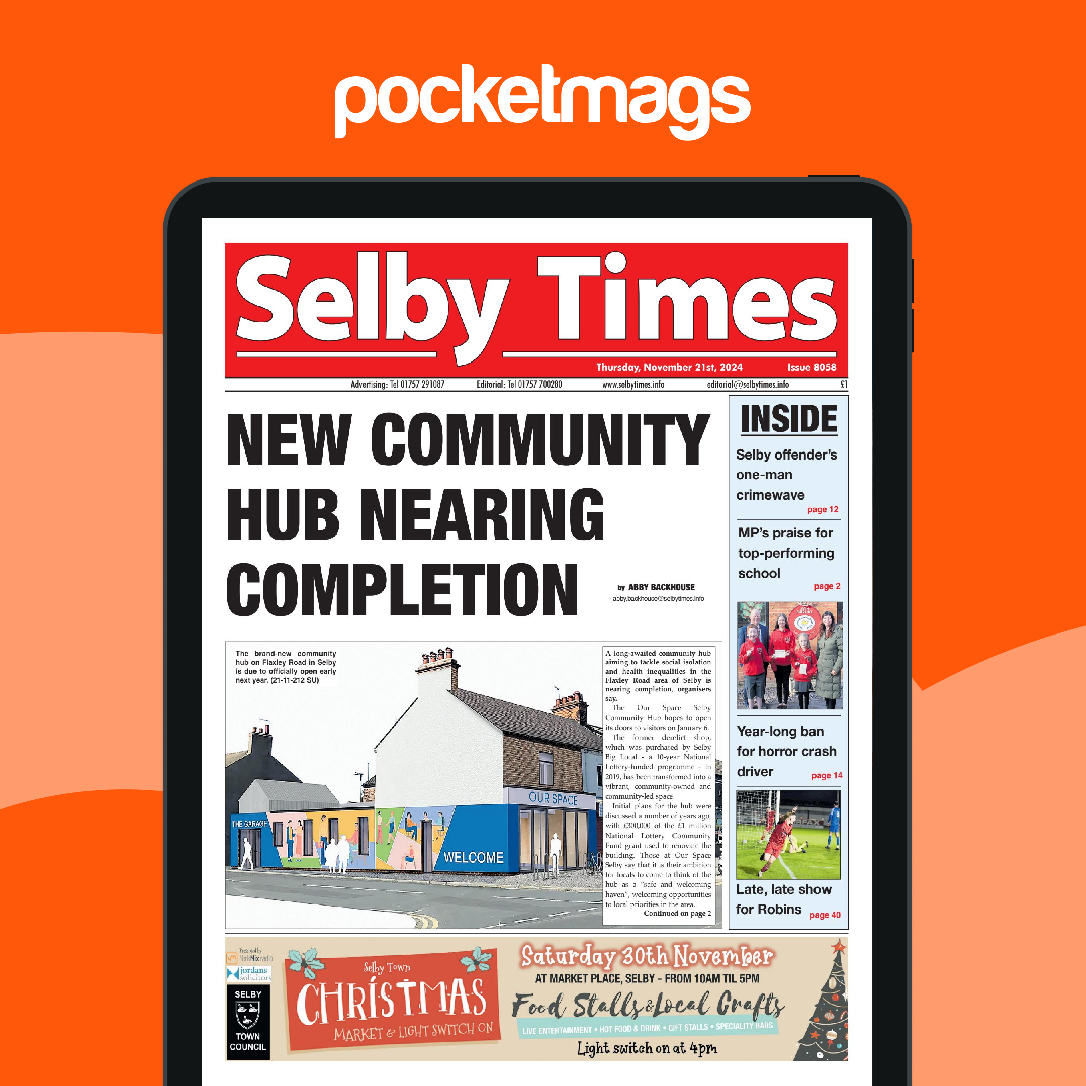 Selby Times Magazine - November 21st 2024 Zurück Ausgabe