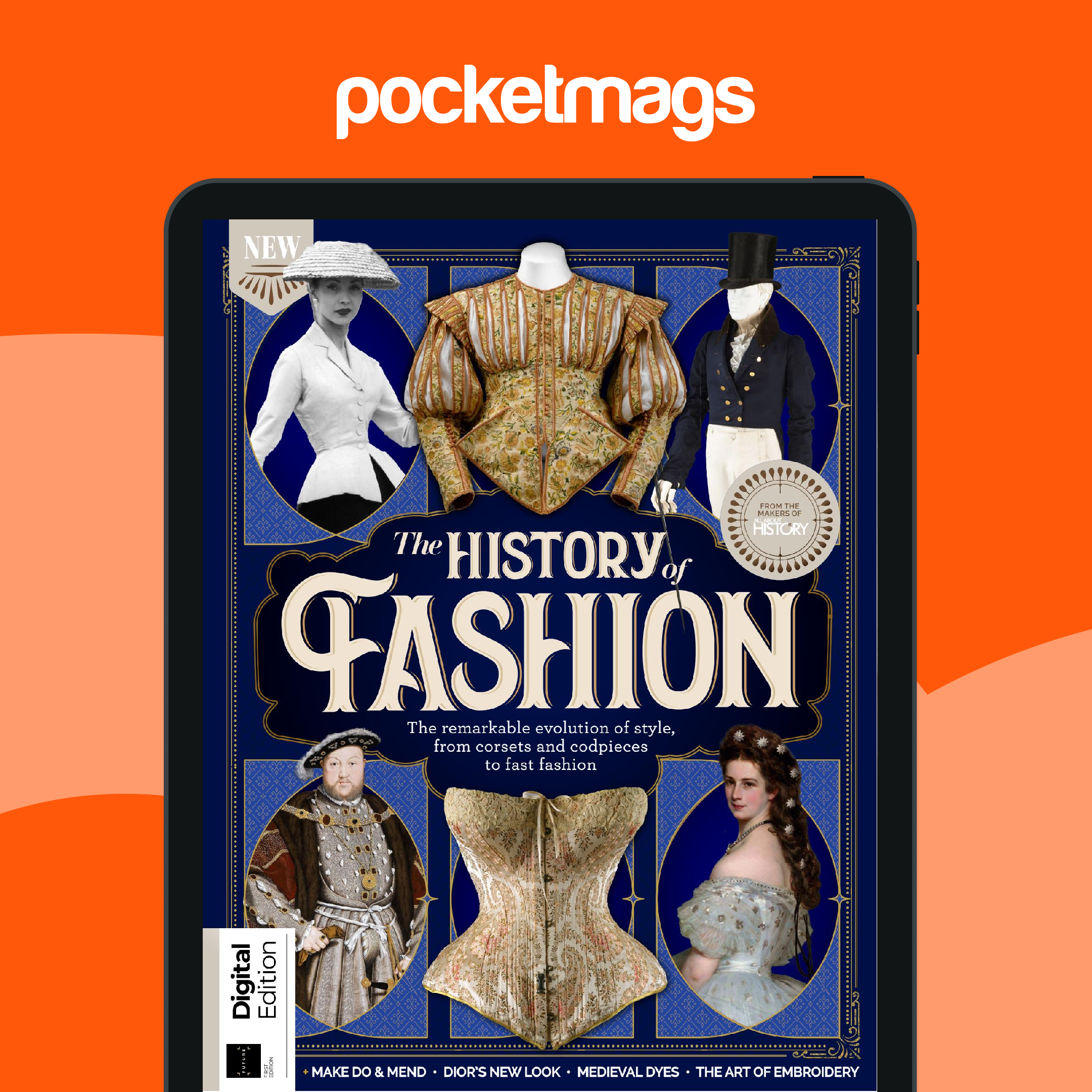 About History Bookazine - All About History History of Fashion First ...