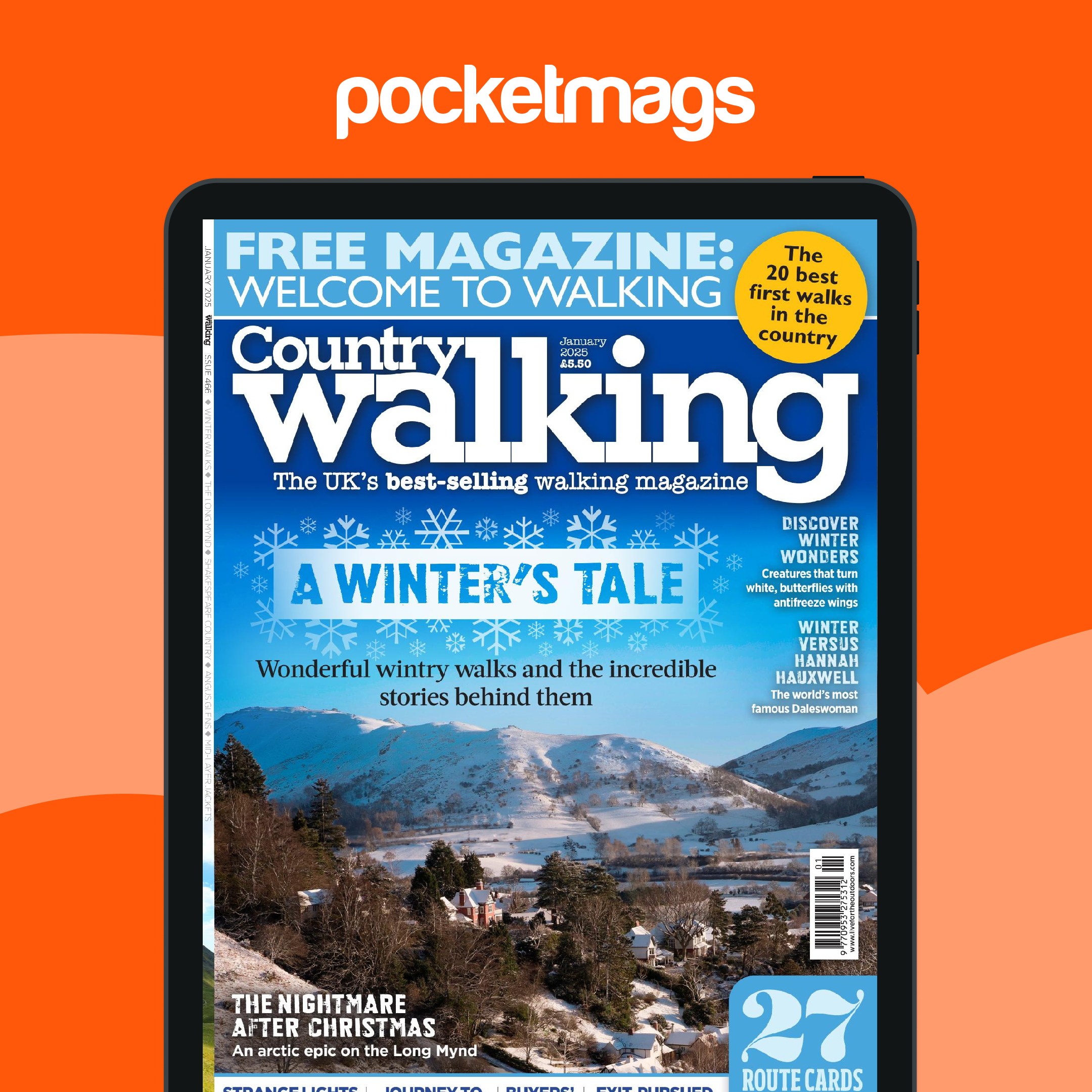 Country Walking Magazine - Jan-25 Back Issue