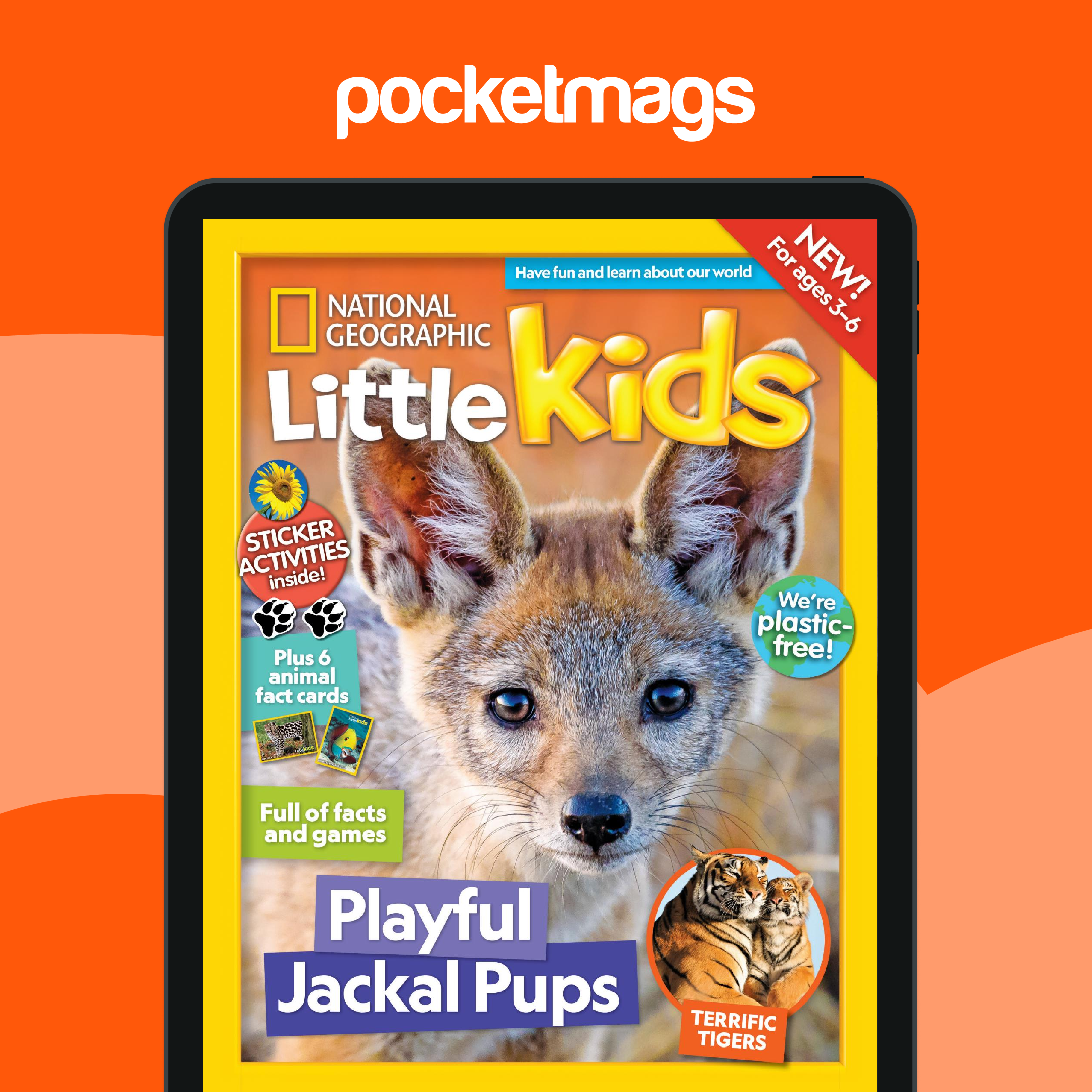 National Geographic Little Kids Magazine - Issue 3 Edición anterior
