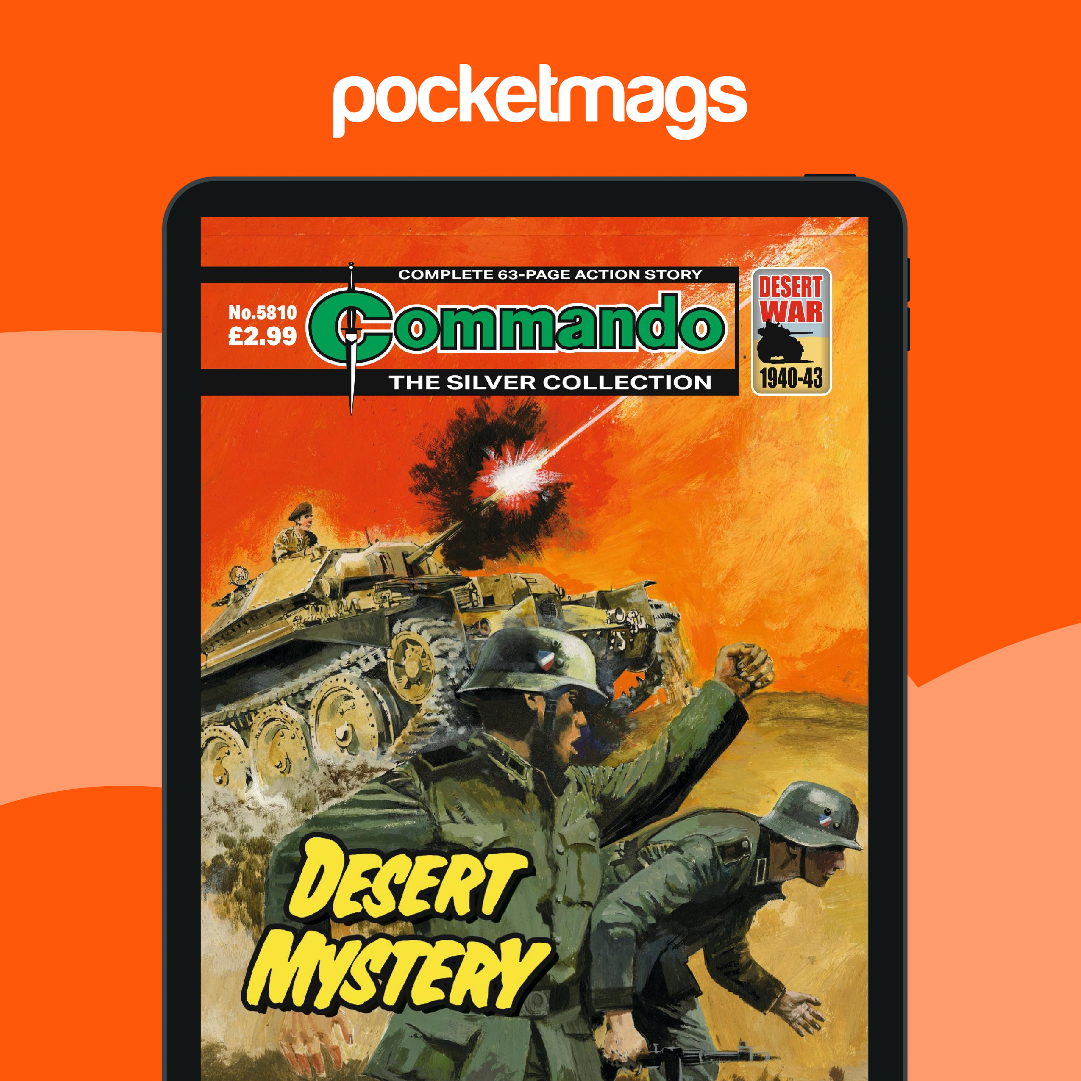 Commando Magazine - 5810 Back Issue