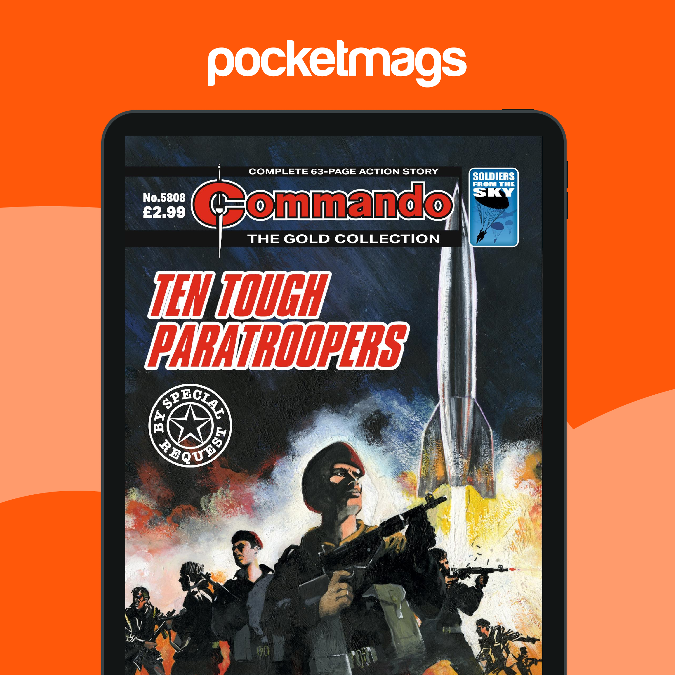 Commando Magazine - 5808 Back Issue