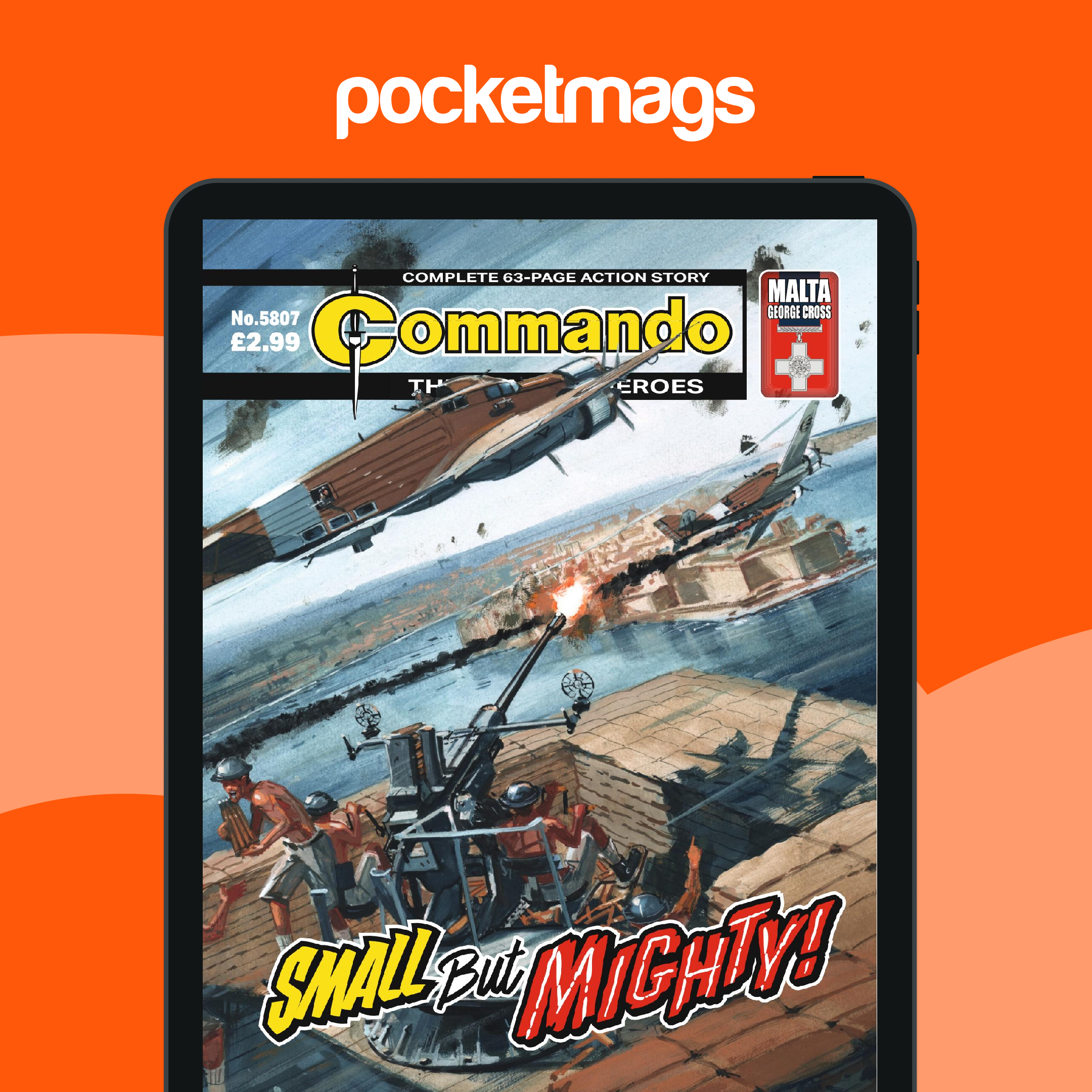 Commando Magazine - 5807 Back Issue