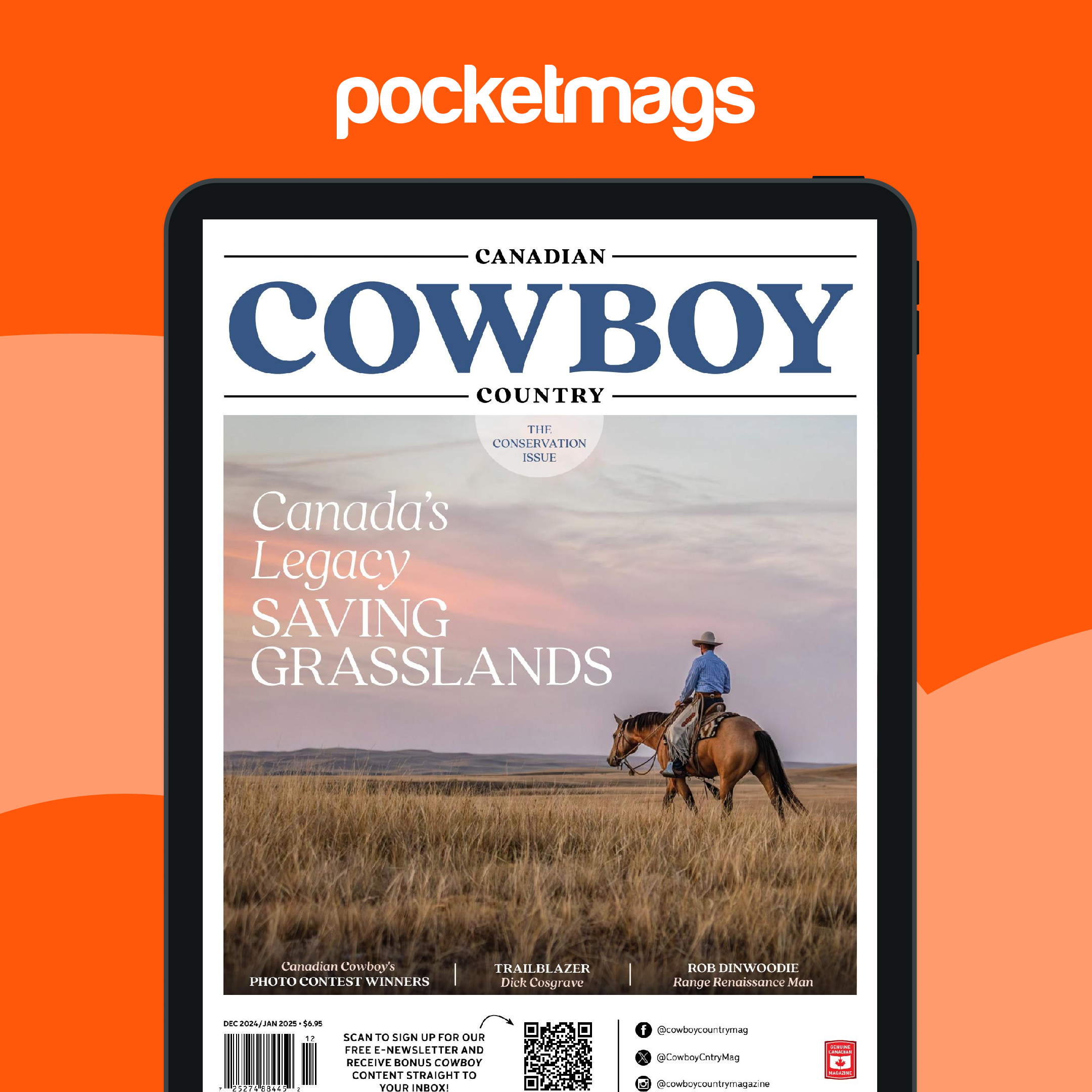 Canadian Cowboy Country Magazine - December 2024/January 2025 Back Issue