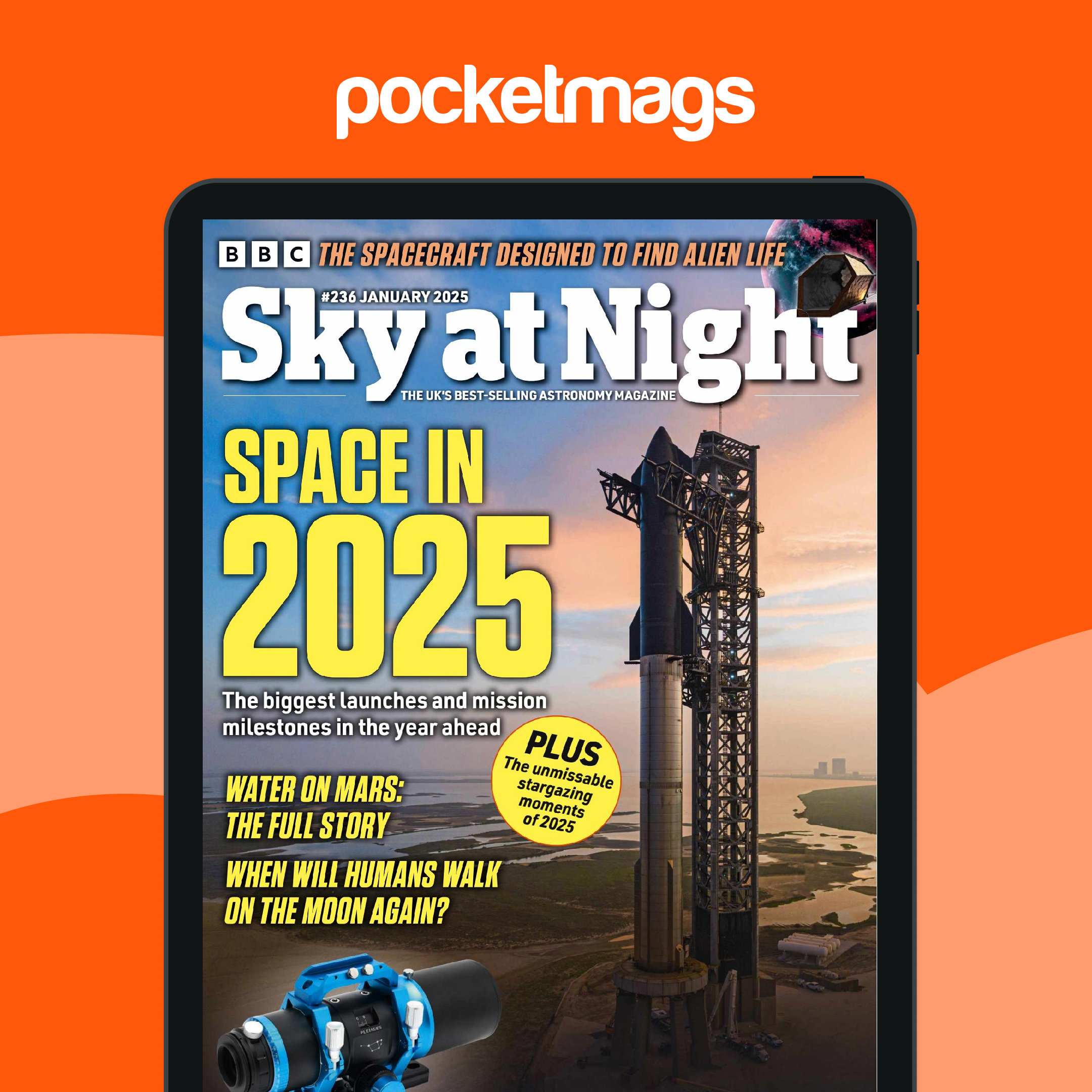BBC Sky at Night Magazine - January 2025 Back Issue