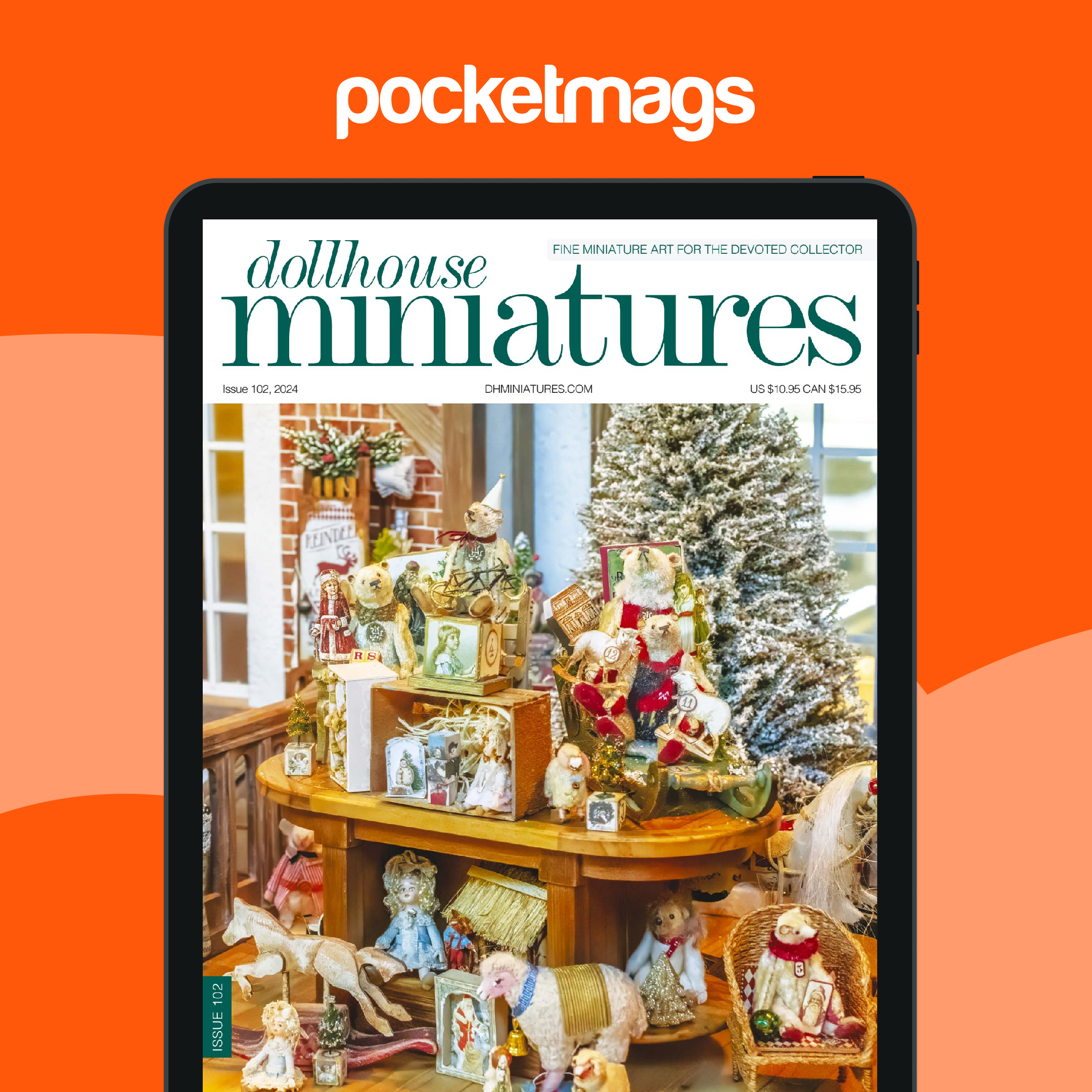 Dollhouse Miniatures Magazine - Issue 102 Back Issue