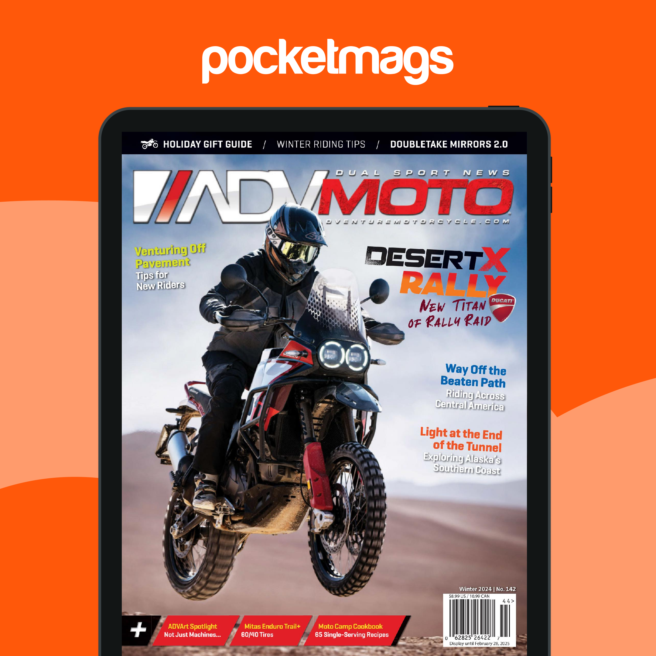 Adventure Motorcycle Magazine Subscriptions and Winter 2024 Issue