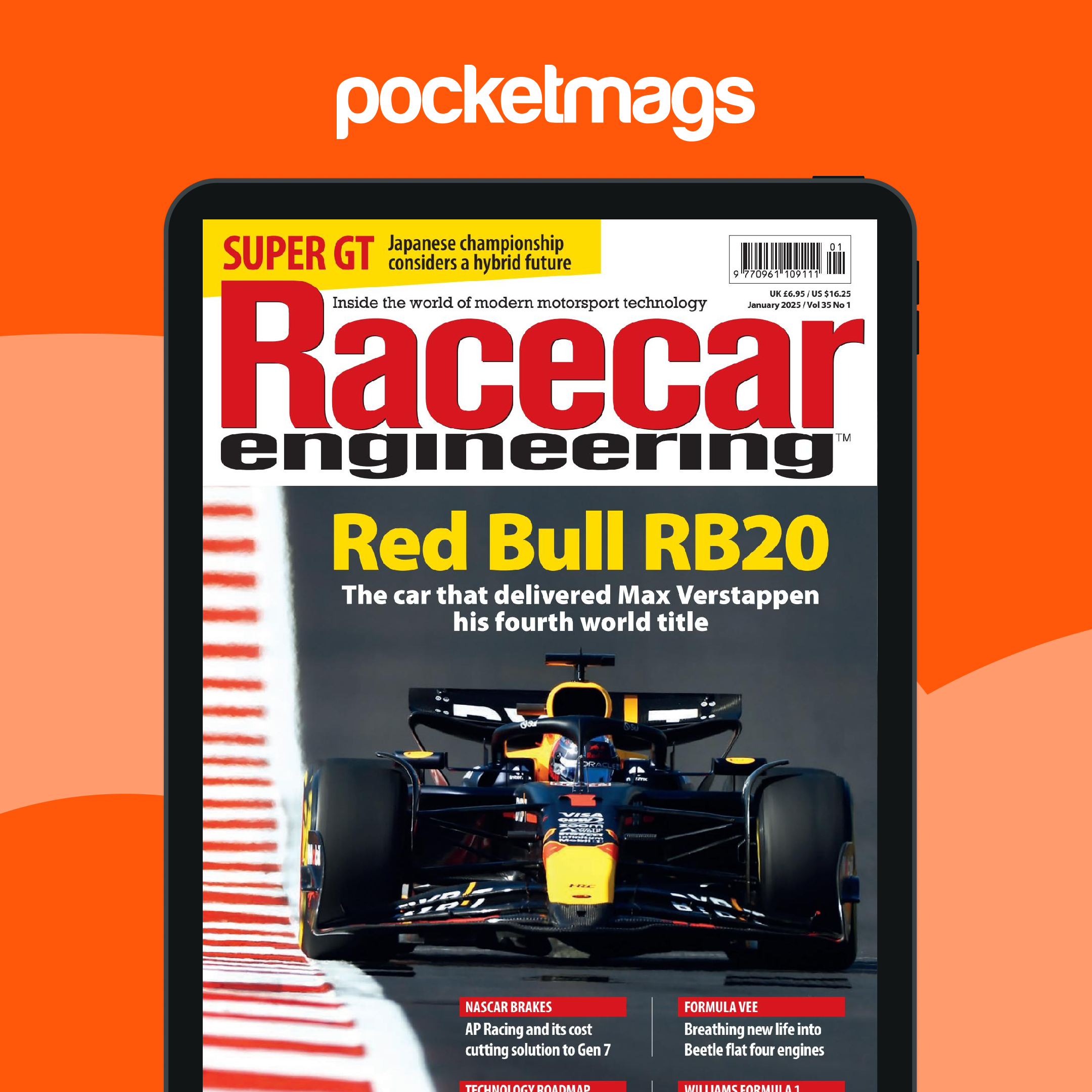 Racecar Engineering Magazine - Jan-25 Back Issue