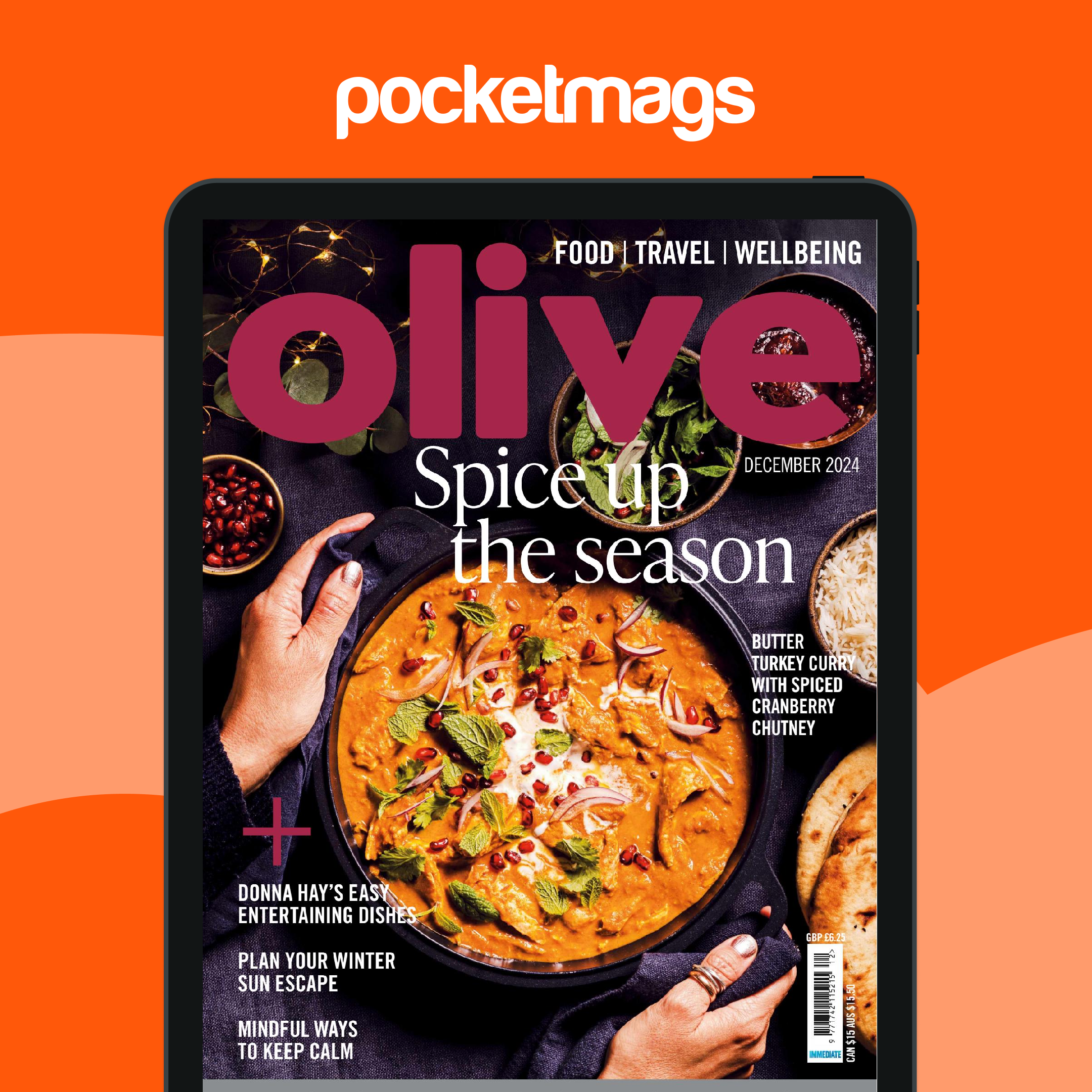 Olive Magazine - December 2024 Back Issue