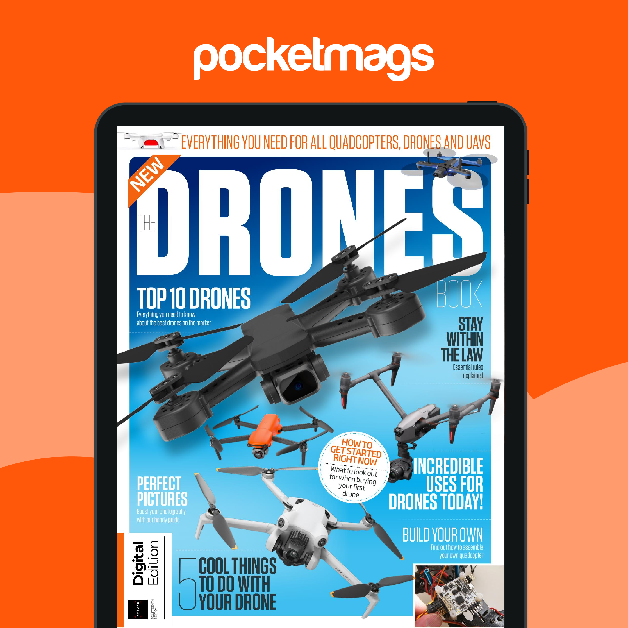 Technology Bookazine - The Drones Book 14tnh Ed. Back Issue