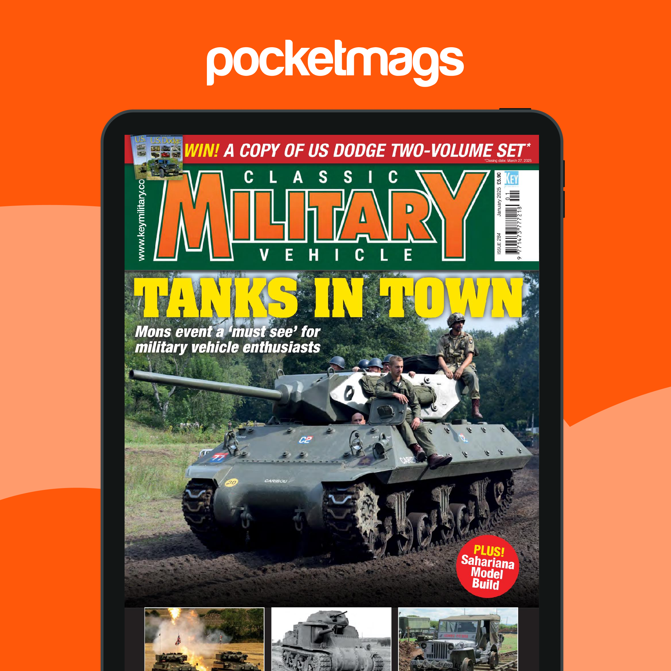Classic Military Vehicle Magazine - January 2025 Back Issue