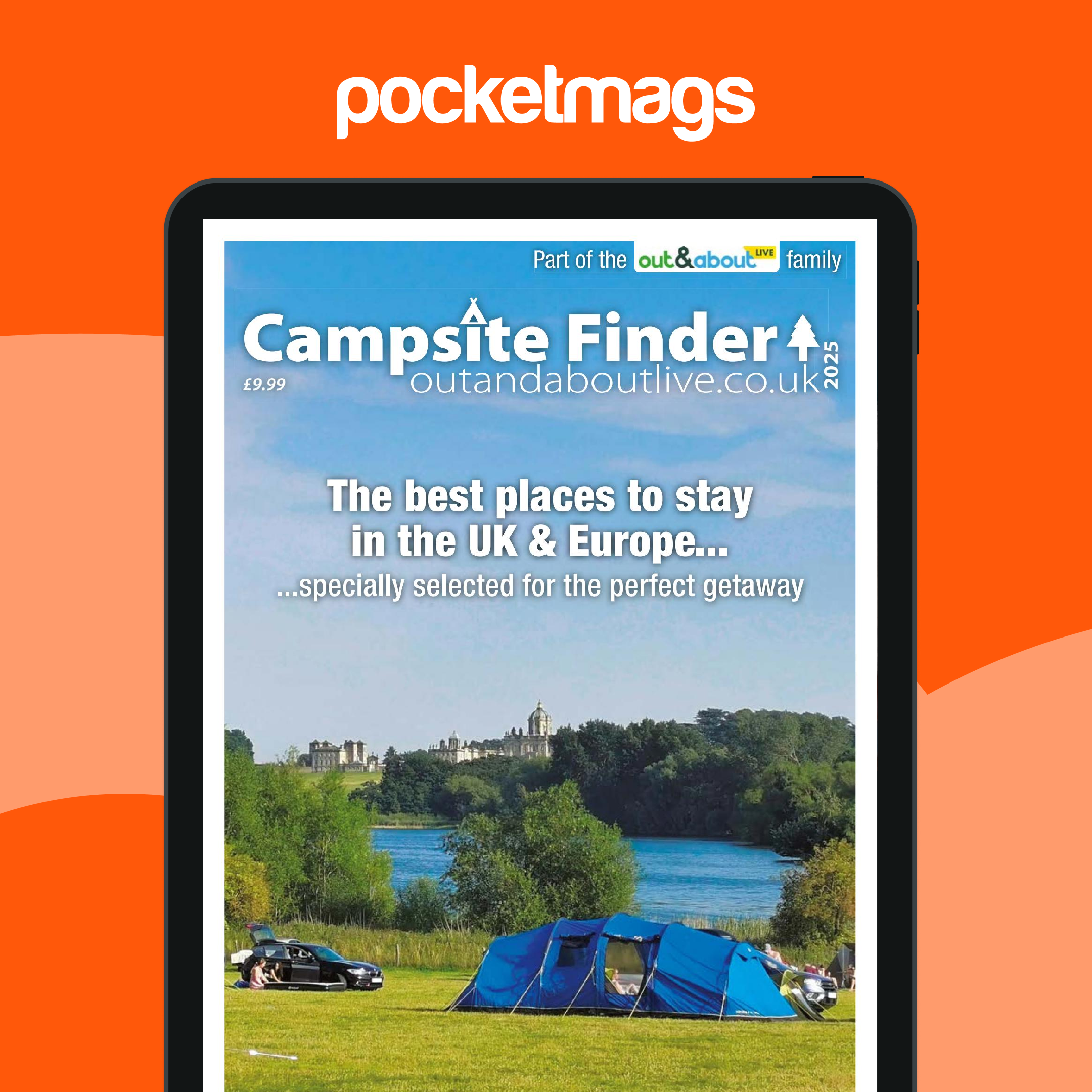 Camping Magazine - Campsite Finder 2025 Back Issue