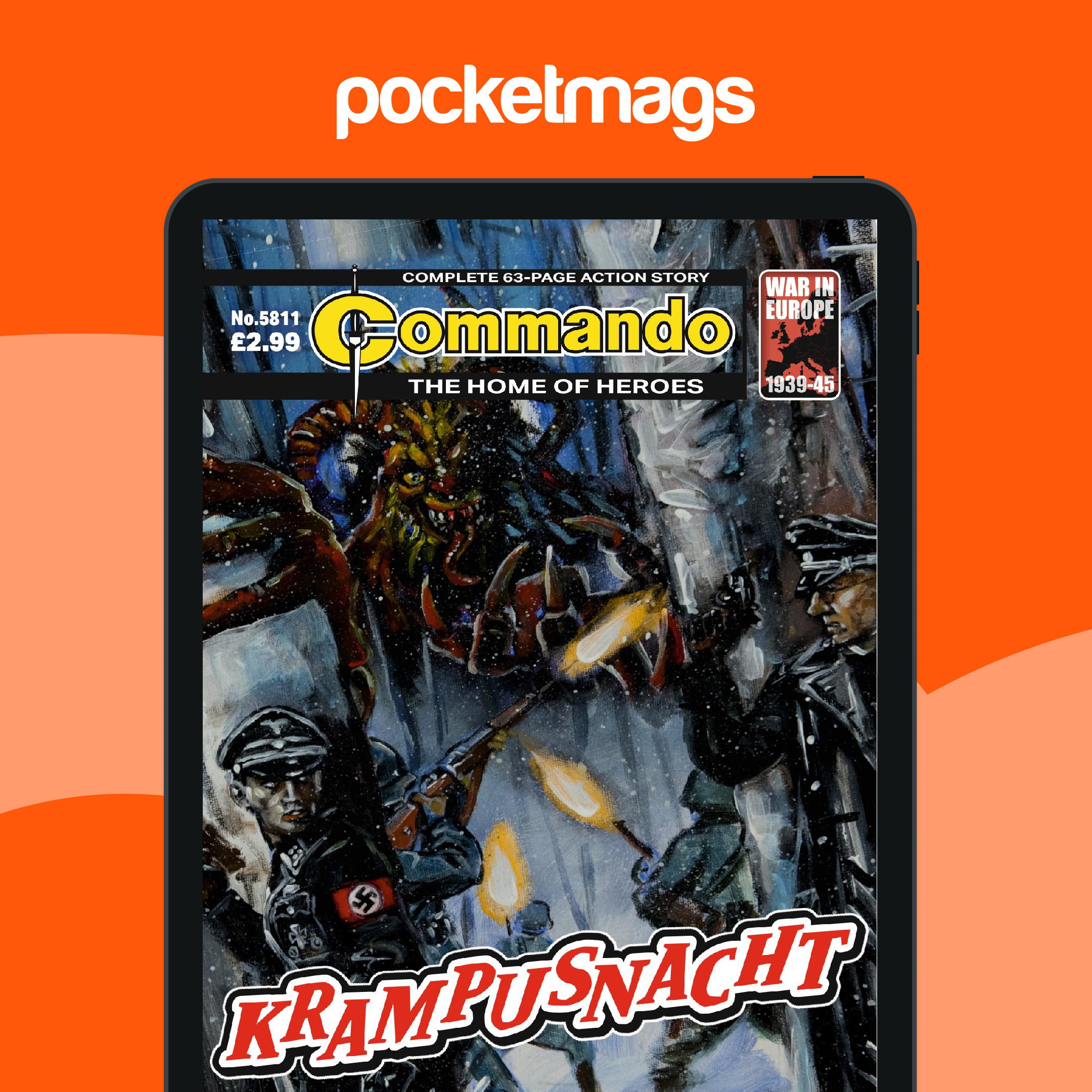 Commando Magazine - 5811 Back Issue