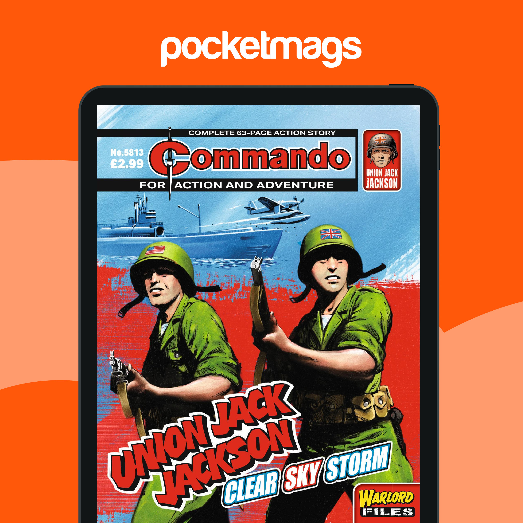 Commando Magazine - 5813 Back Issue