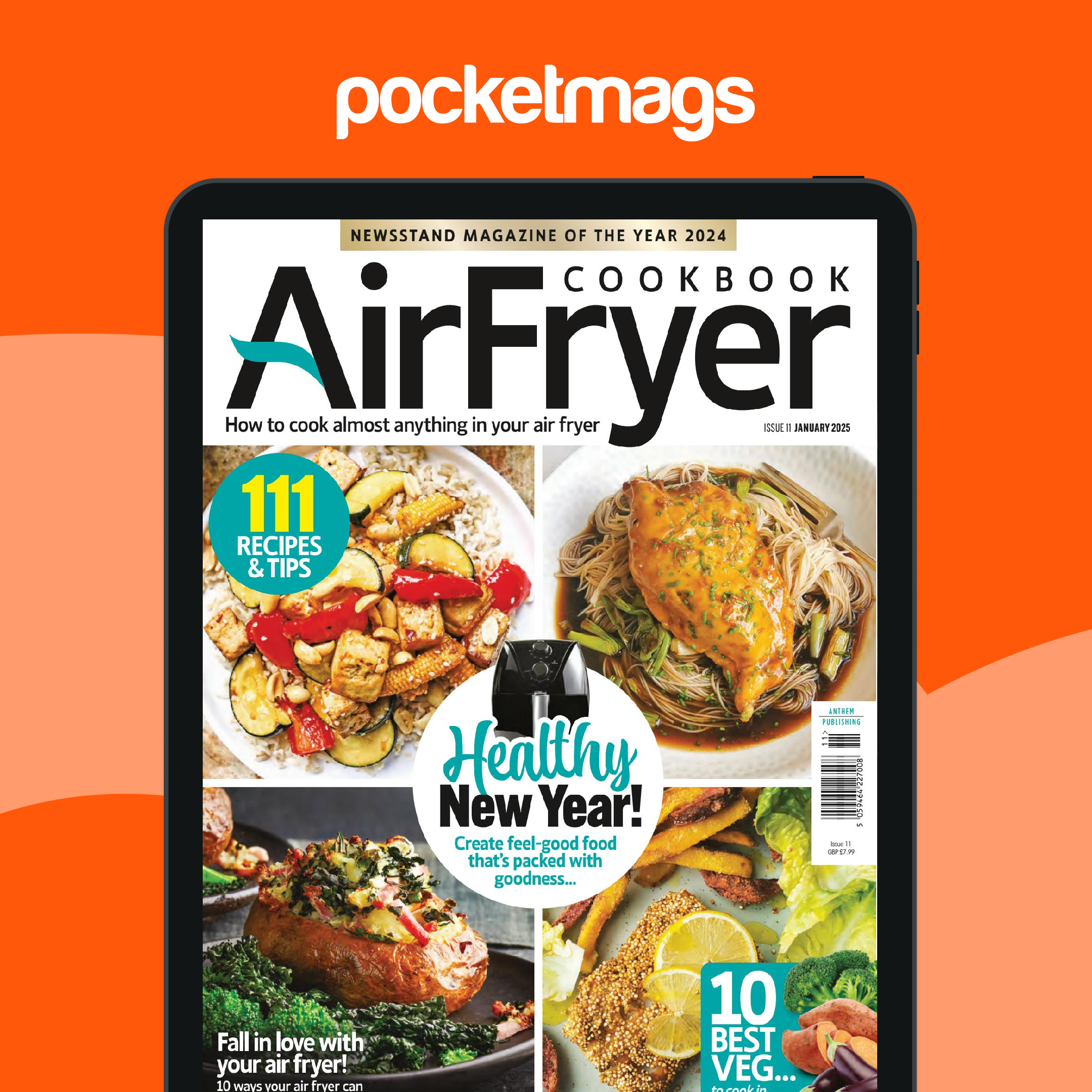 Healthy Eating Magazine - Air Fryer Cookbook: Issue 11 Back Issue