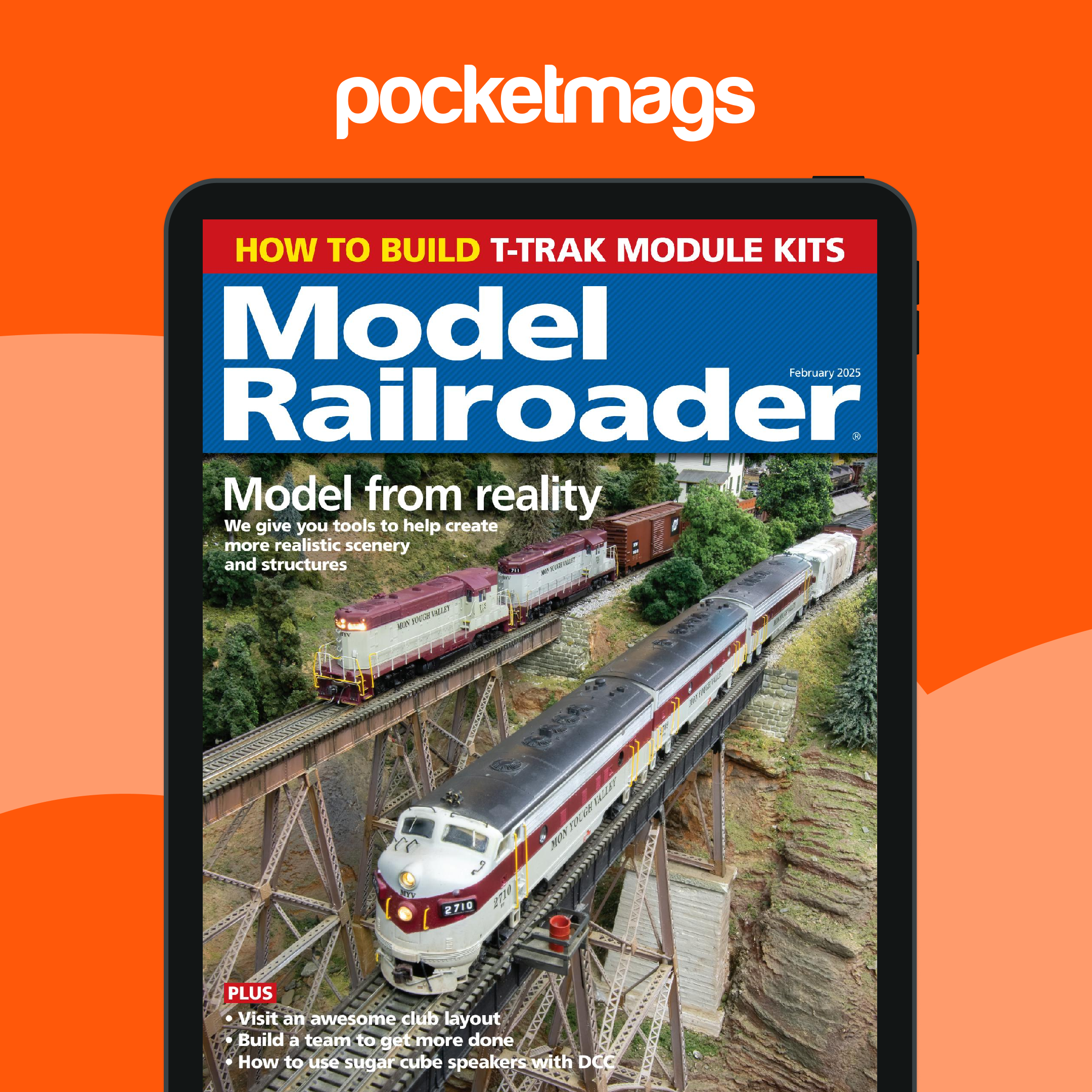 Model Railroader Magazine - 25-Feb Back Issue
