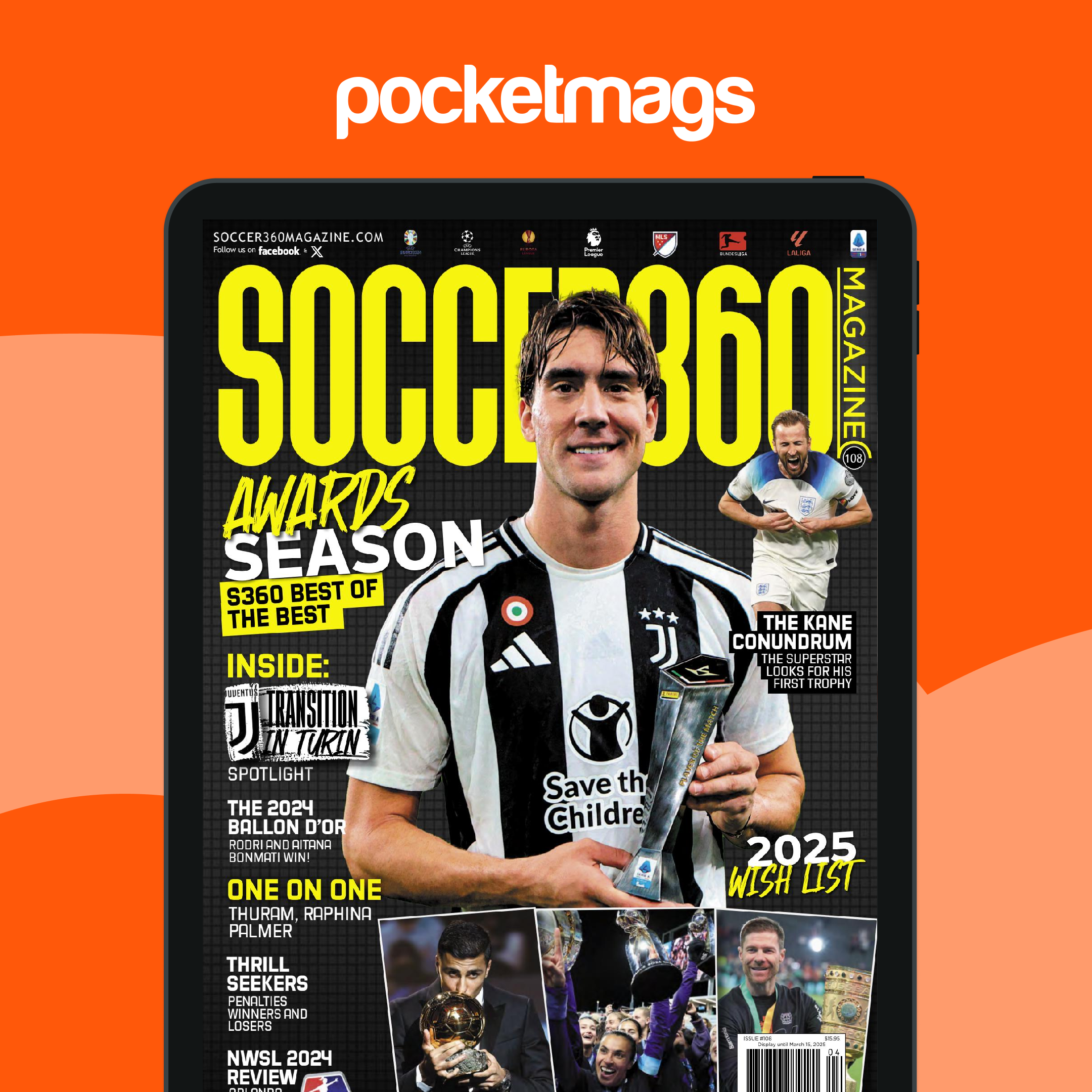 Soccer 360 Magazine Subscriptions and Winter 2024 Issue