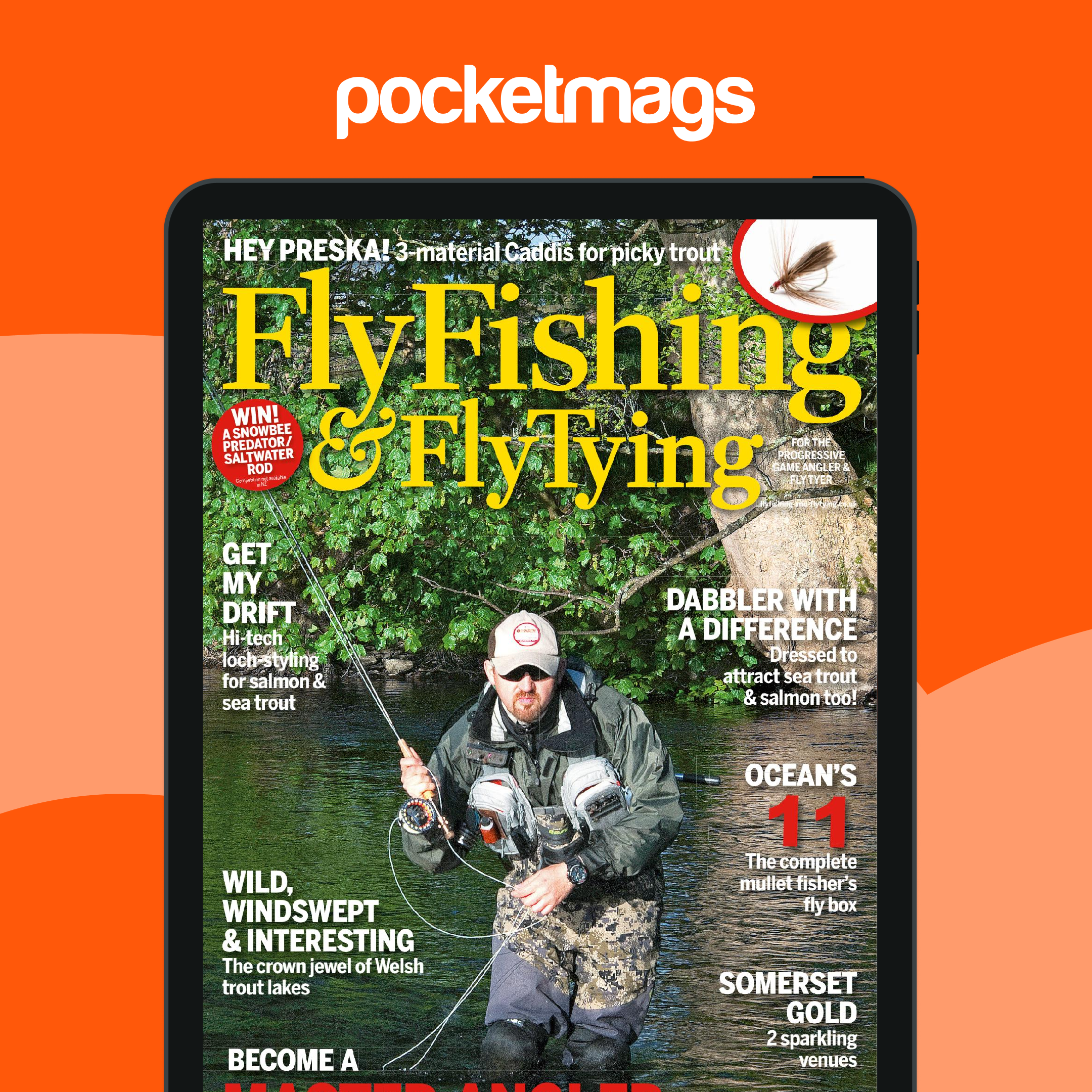 Fly Fishing and Fly Tying Magazine - July 2018 Back Issue