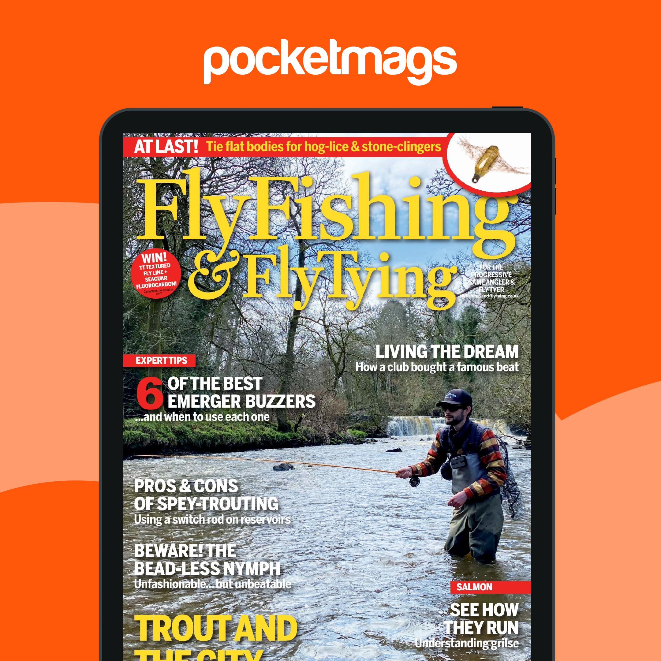 Fly Fishing and Fly Tying Magazine - July 2021 Back Issue