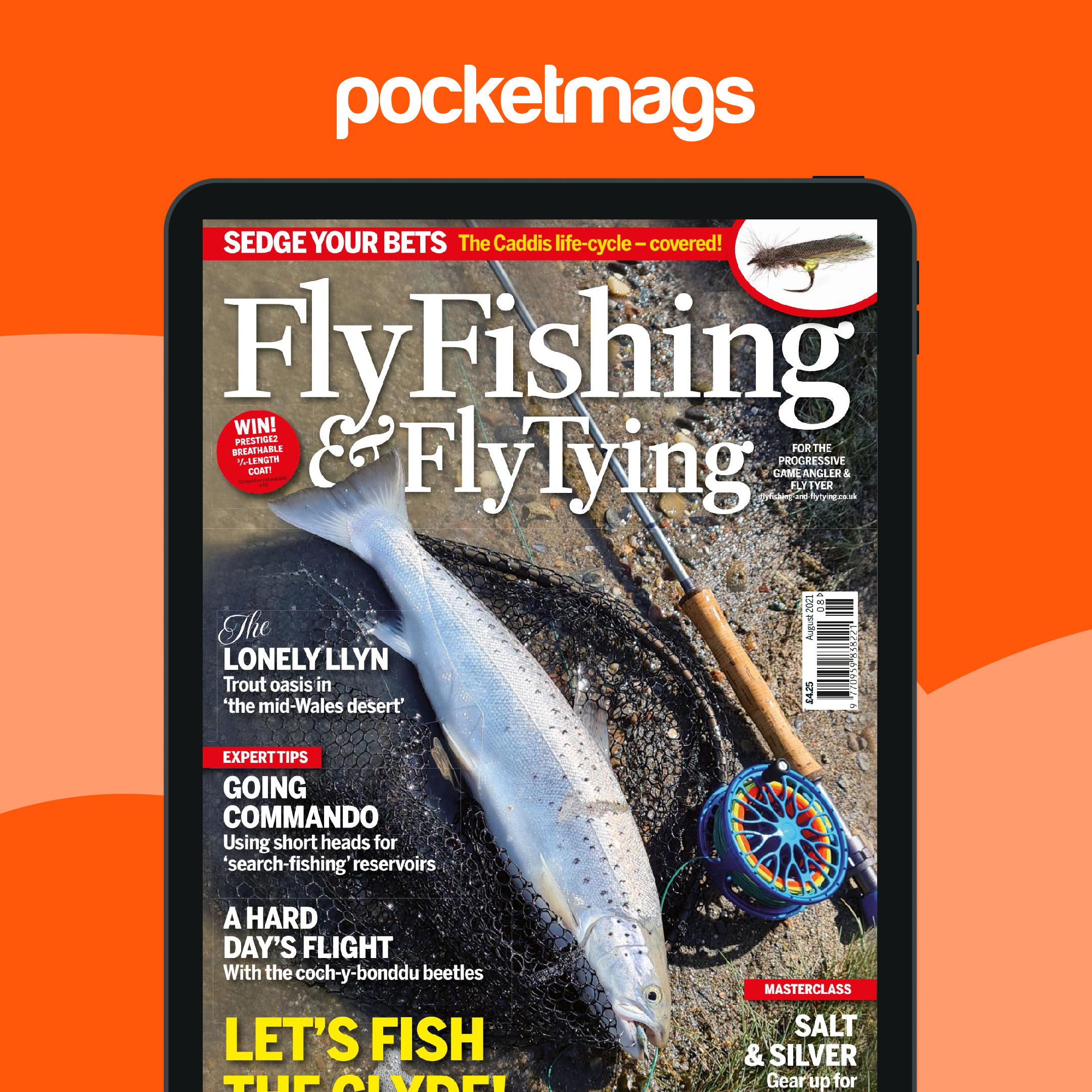 Fly Fishing and Fly Tying Magazine - August 2021 Back Issue