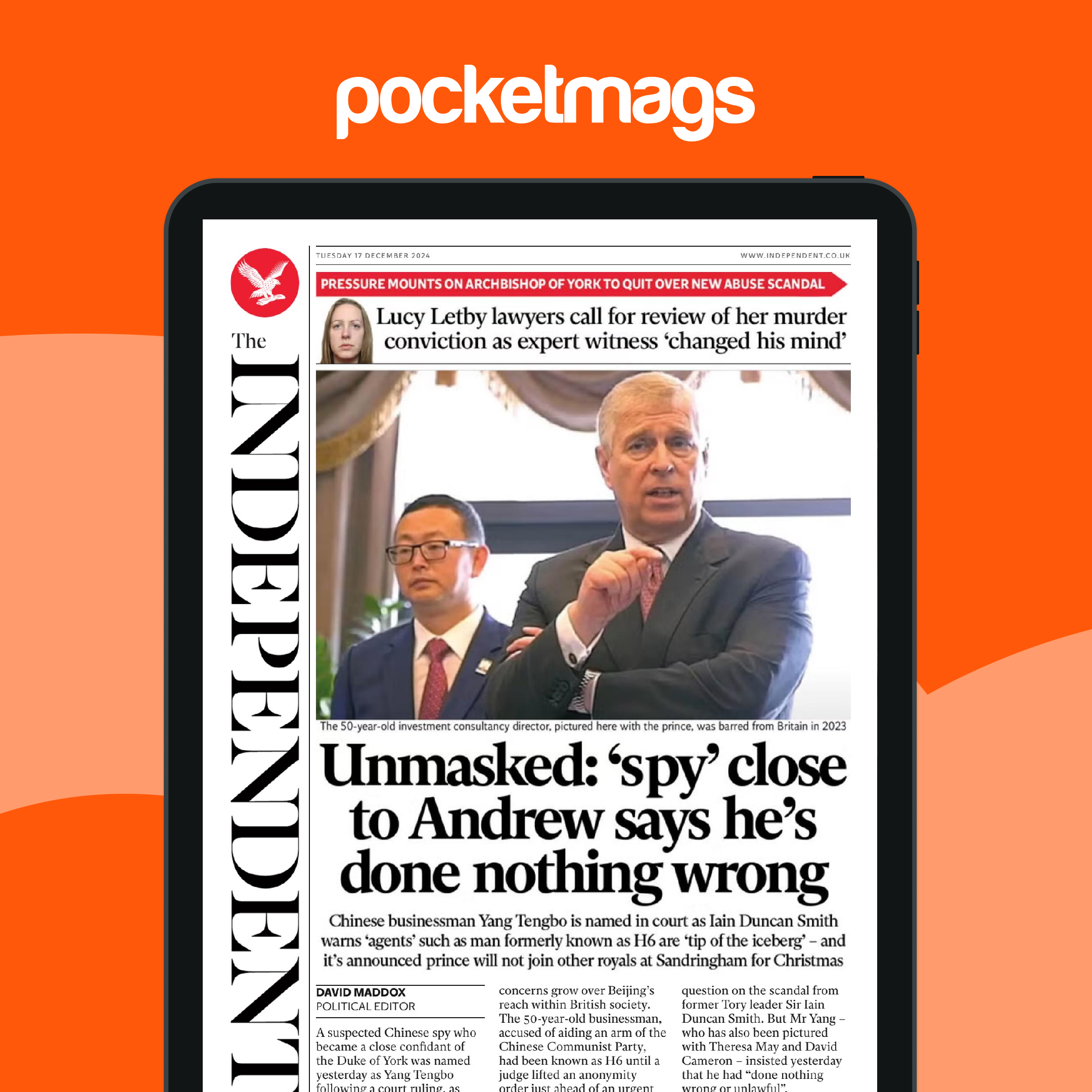 The Independent Daily Edition Newspaper - Tuesday, 17 December 2024 ...