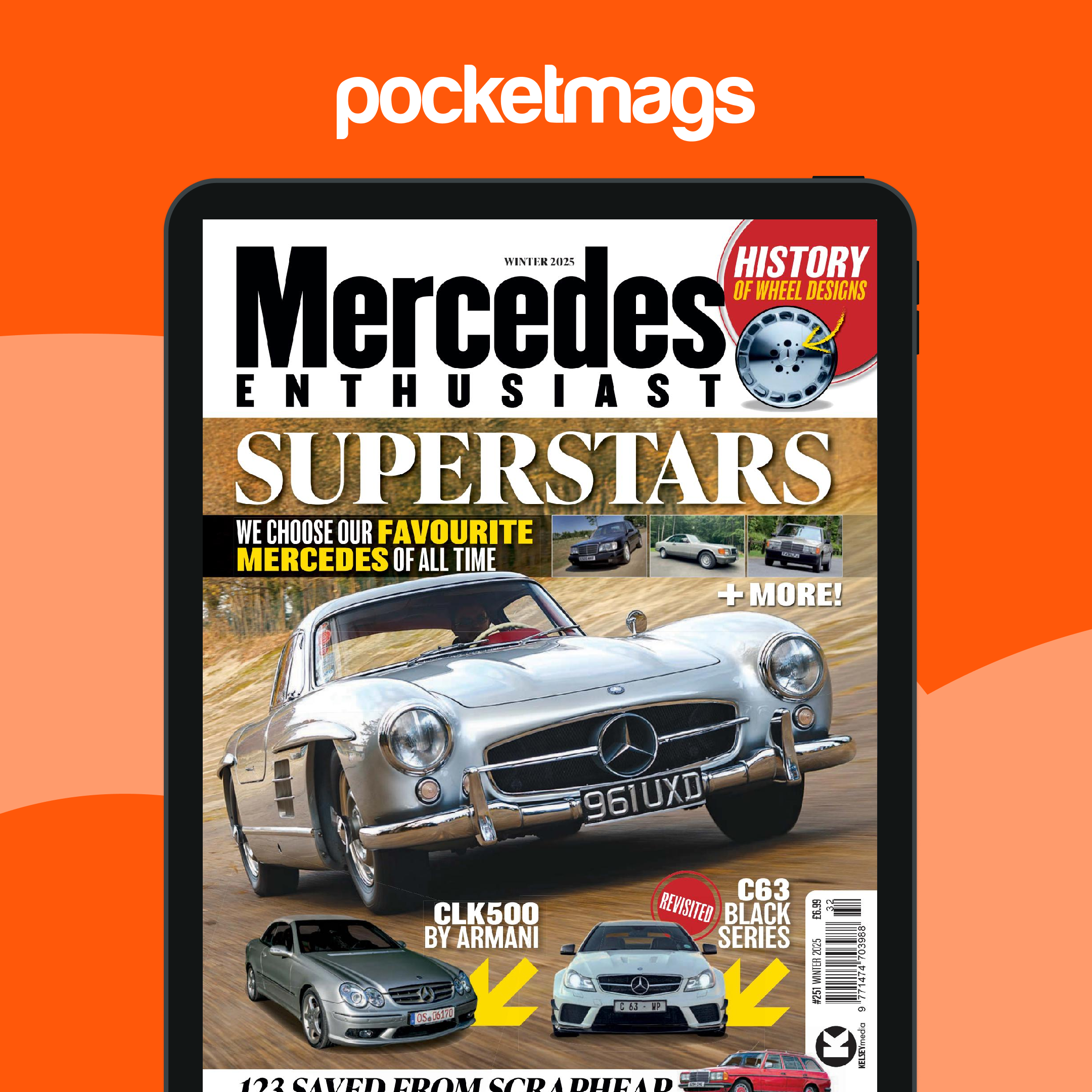 Mercedes Enthusiast Magazine Abonnements et Winter 2025 édition