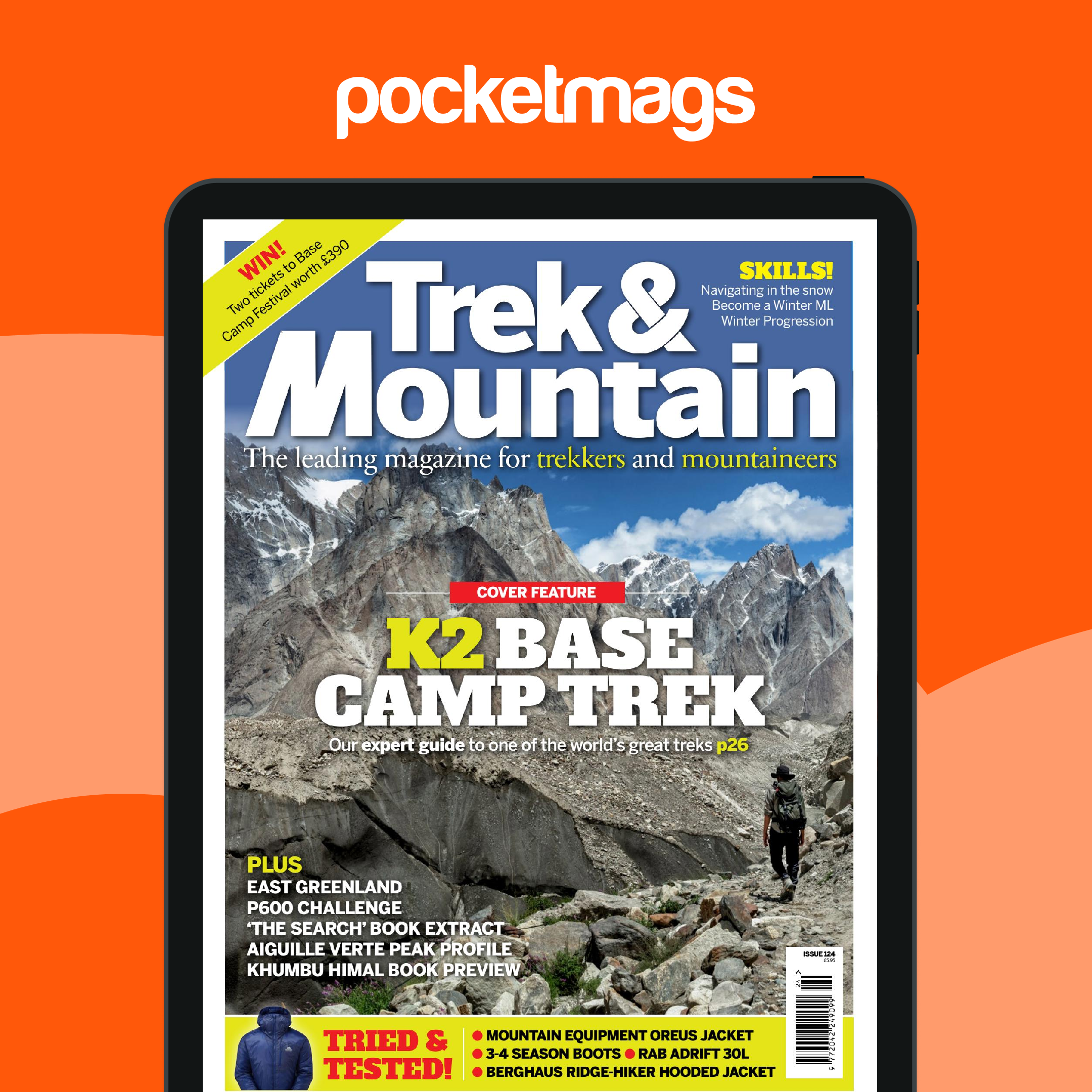 Trek & Mountain Magazine - Oct/Nov 2024 Edizione posteriore