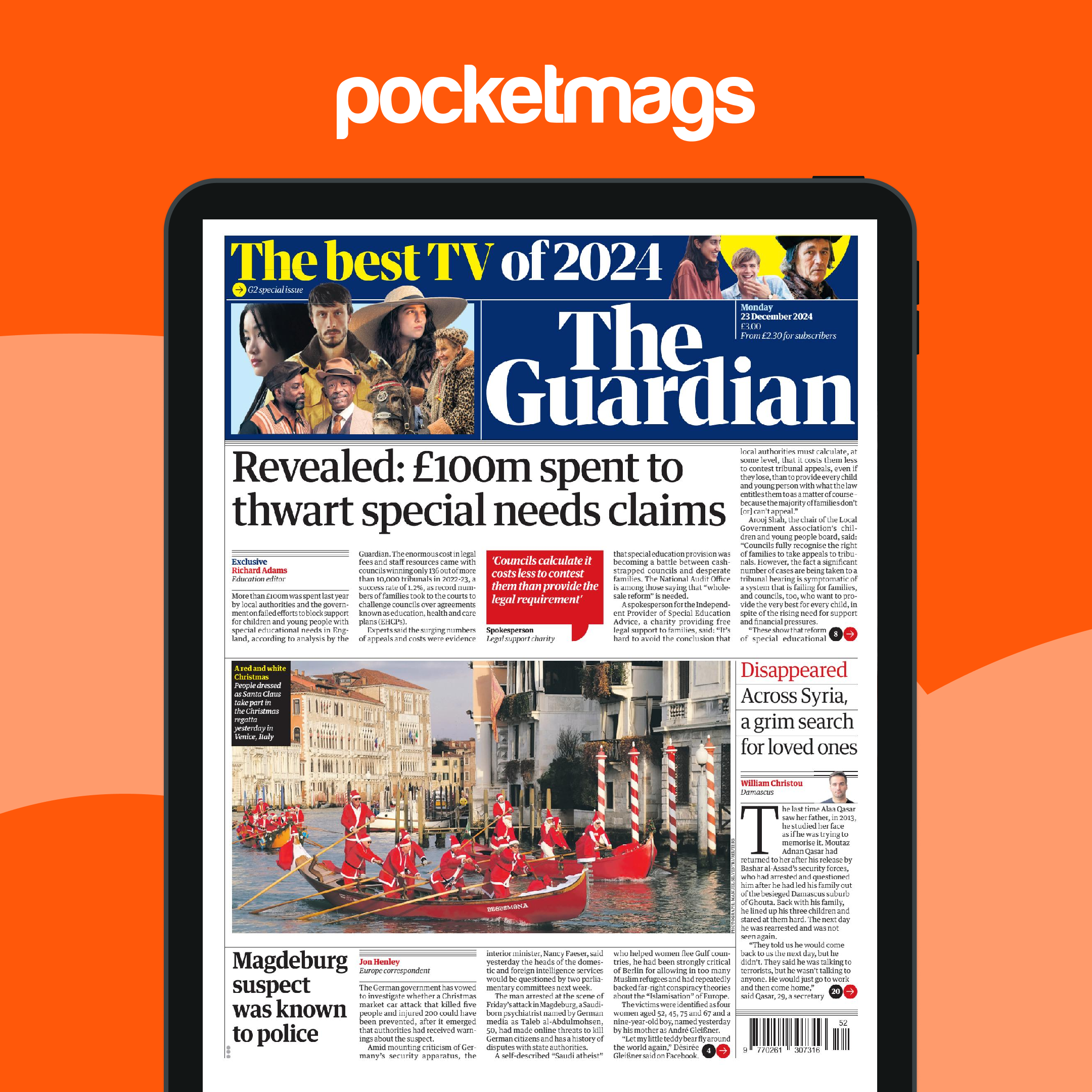 The Guardian Newspaper - Monday, 23 December 2024 Back Issue