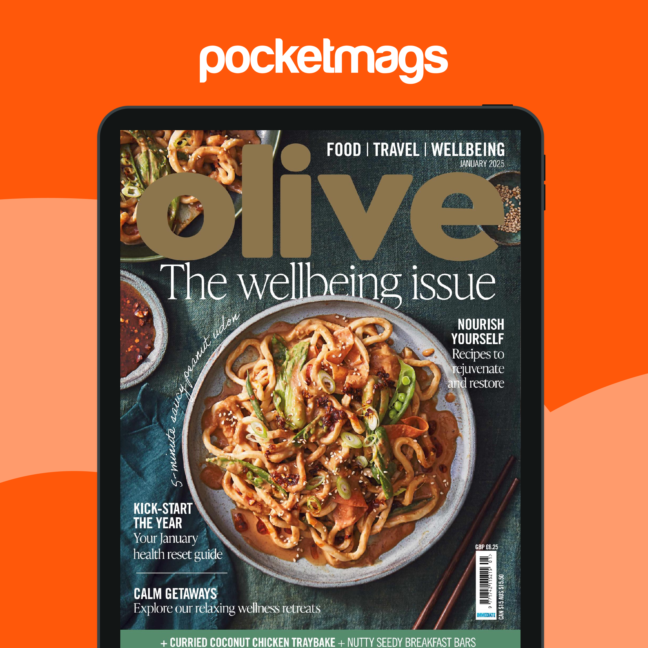 Olive Magazine - January 2025 Back Issue