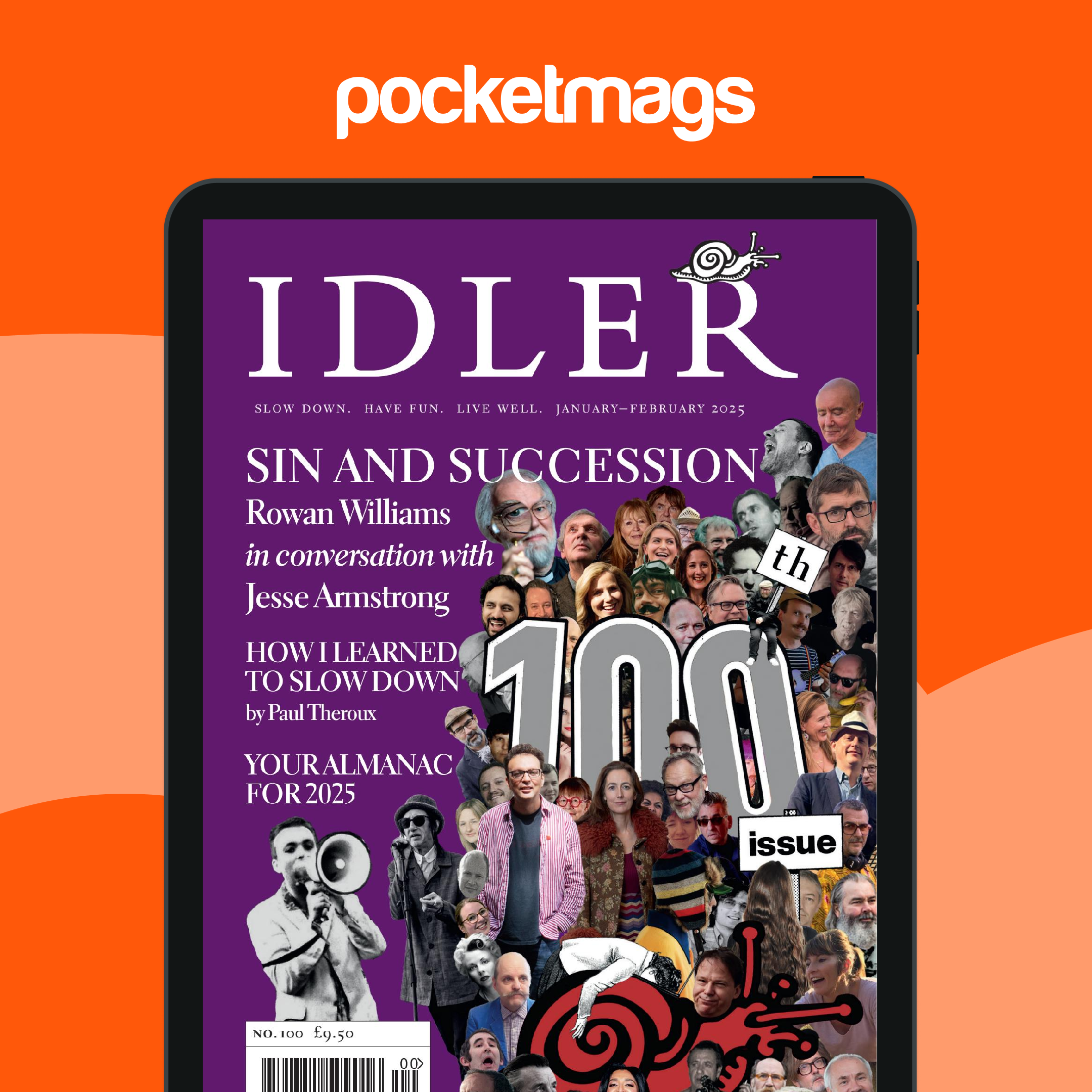 The Idler Magazine Subscriptions and Idler 100, Jan/Feb 2025 Issue