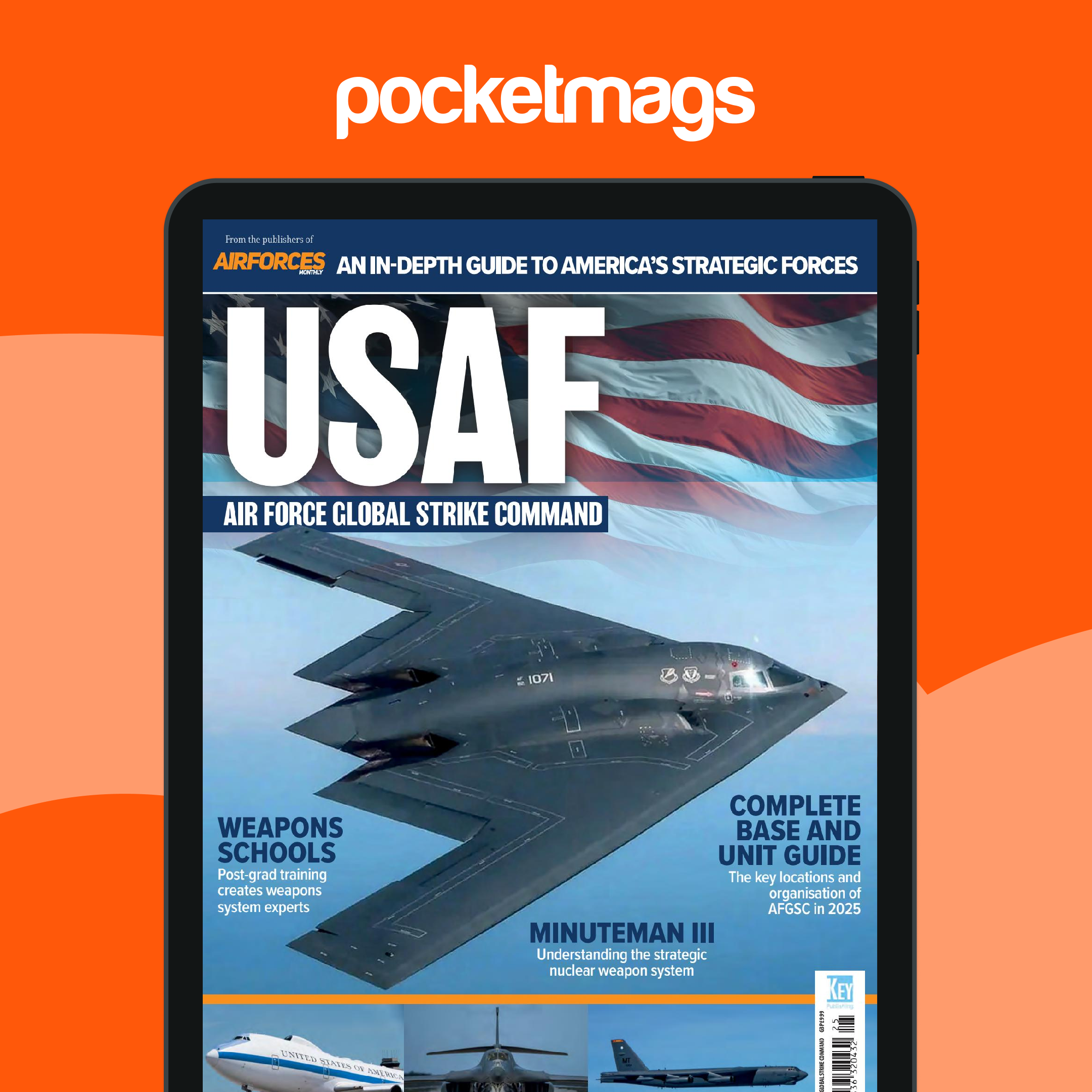 Combat Aircraft Journal Magazine - USAF Global Strike Command Special Issue