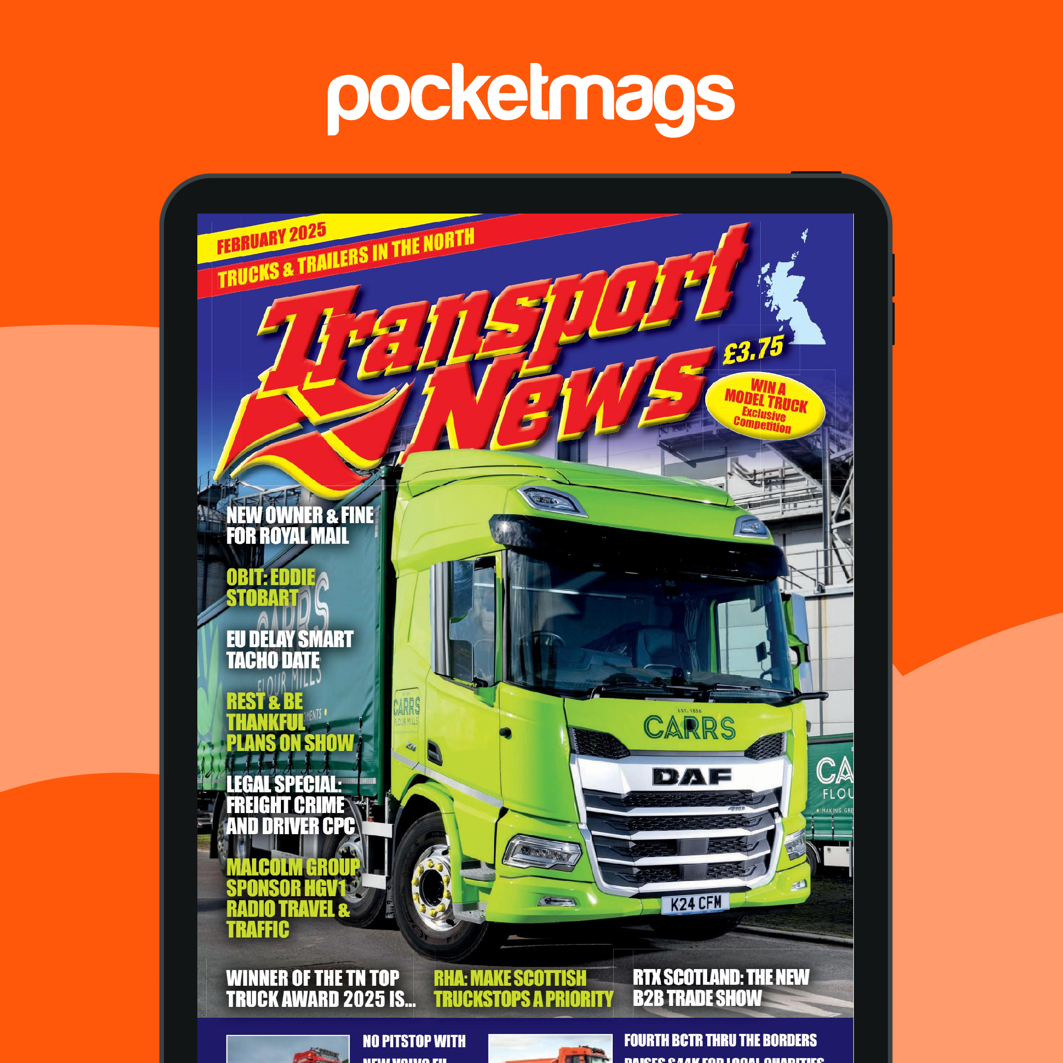 Transport News Magazine - Transport News February 2025 Zurück Ausgabe