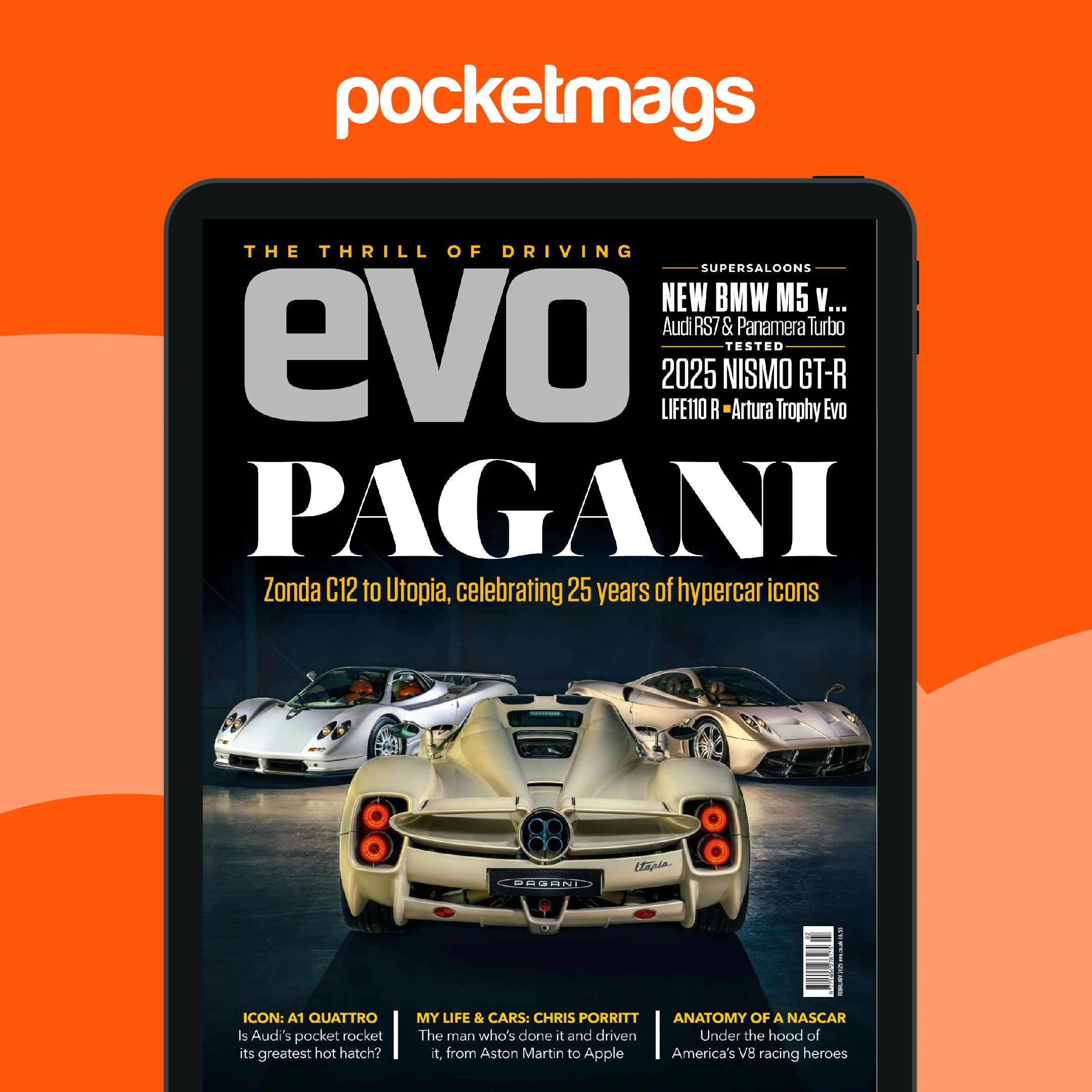Evo Magazine Subscriptions and Feb-25 Issue