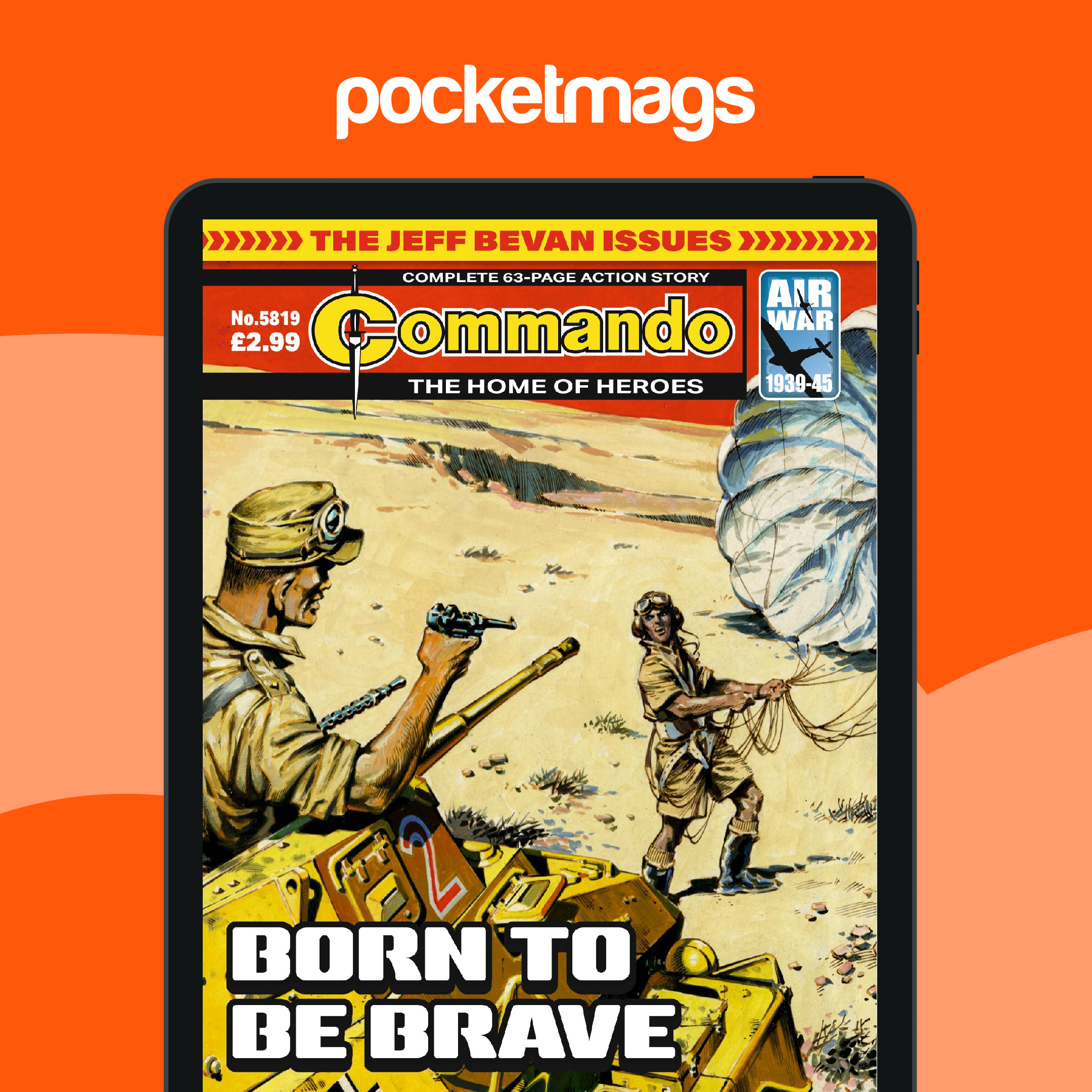 Commando Magazine - 5819 Back Issue