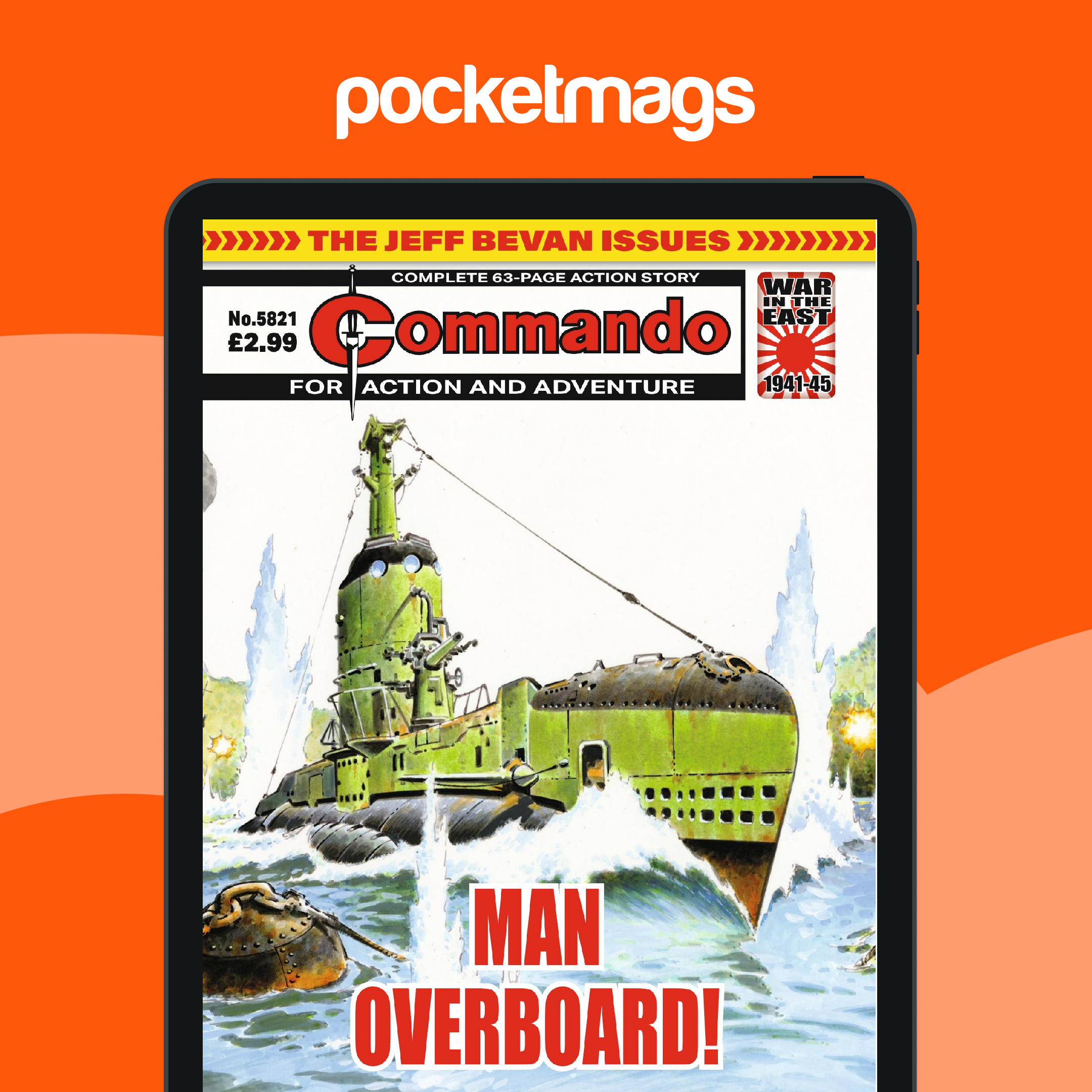 Commando Magazine - 5821 Back Issue