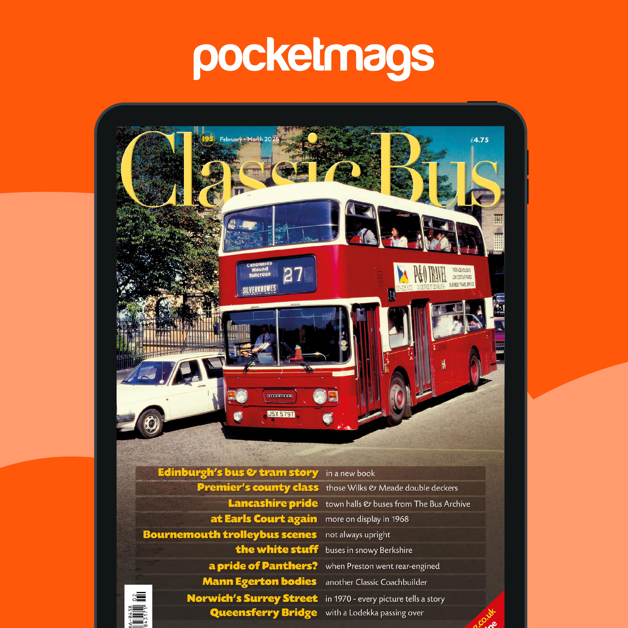 Classic Bus Magazine - Feb/Mar 2025 (195) Back Issue