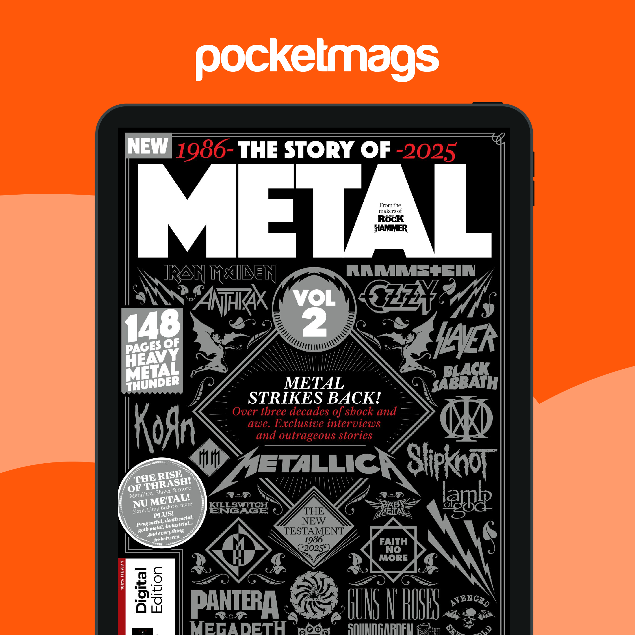 Music Magazine - The Story of Metal Volume 2 Fifth Revised Edition Back ...