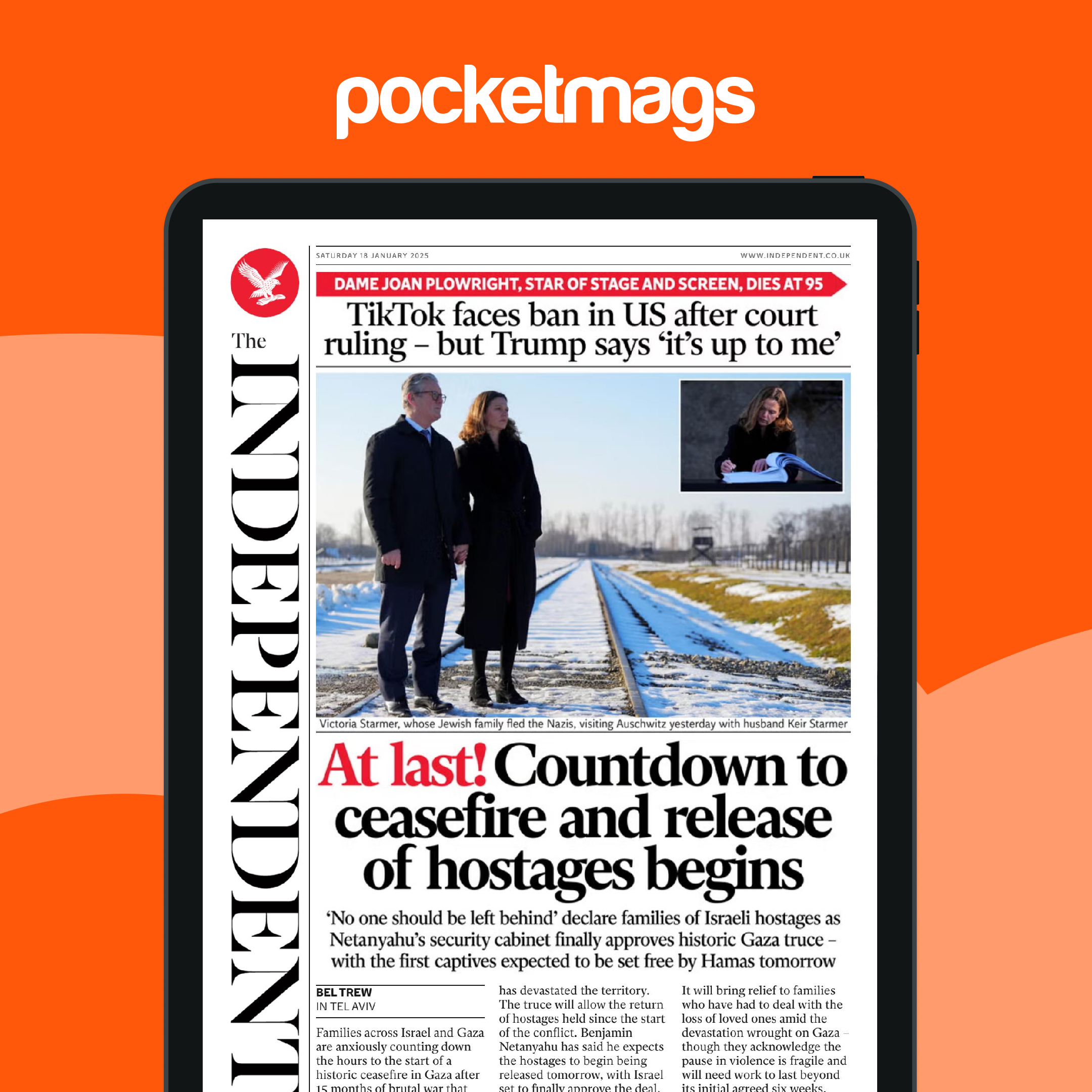 The Independent Daily Edition Newspaper - Saturday, 18 January 2025 ...