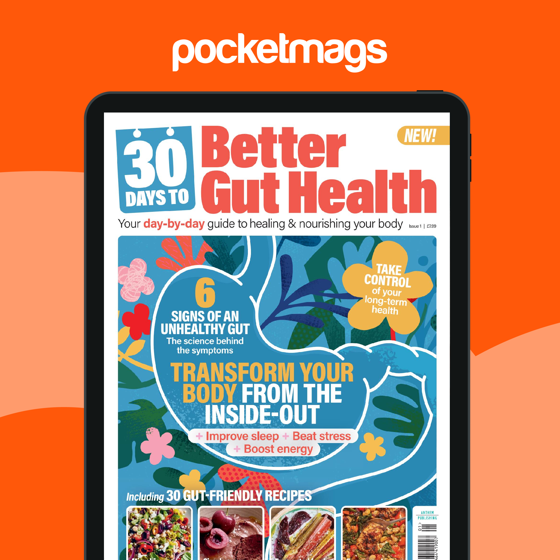 30 Days Magazine - 30 Days to Better Gut Health Back Issue