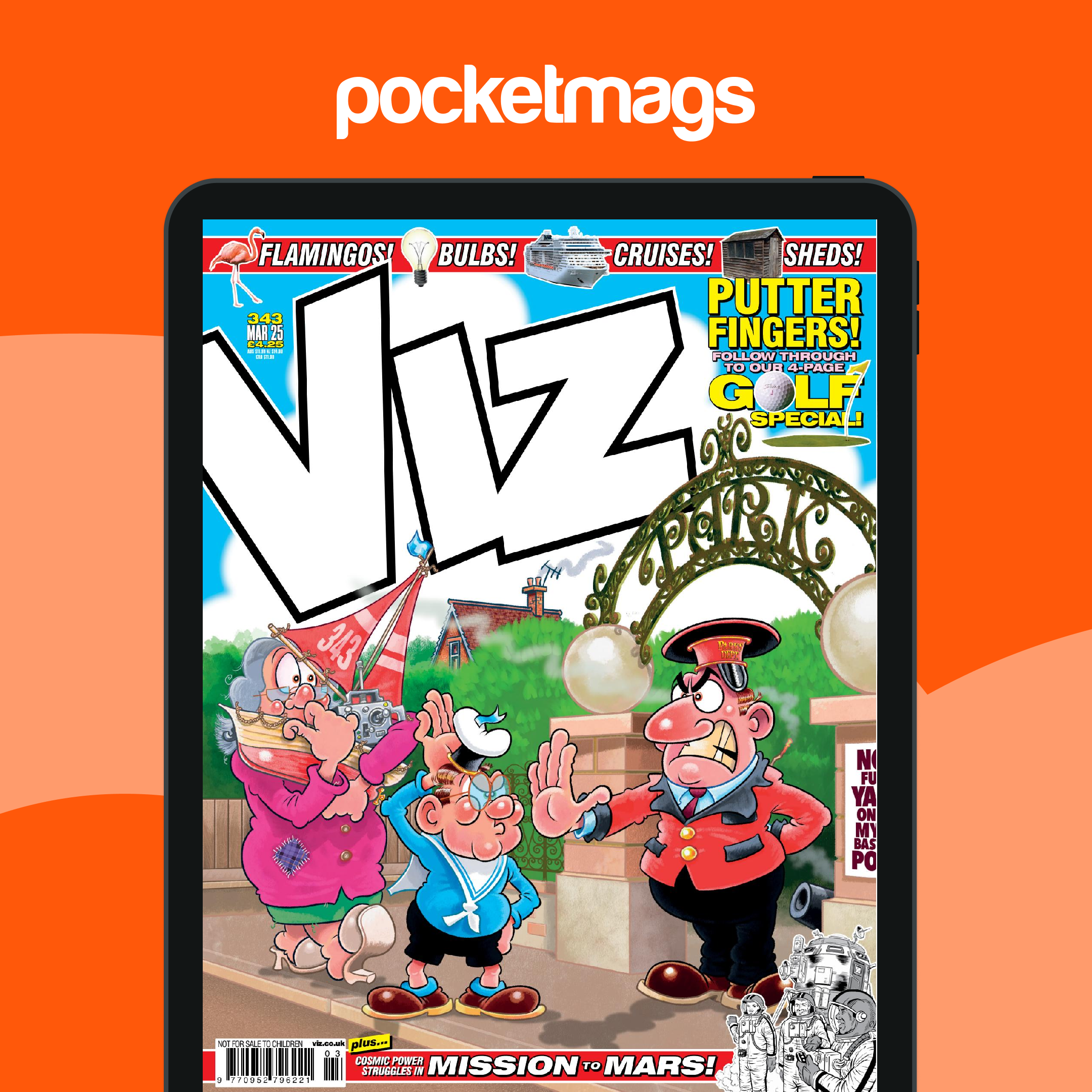 Viz Magazine Subscriptions and March 2025 Issue