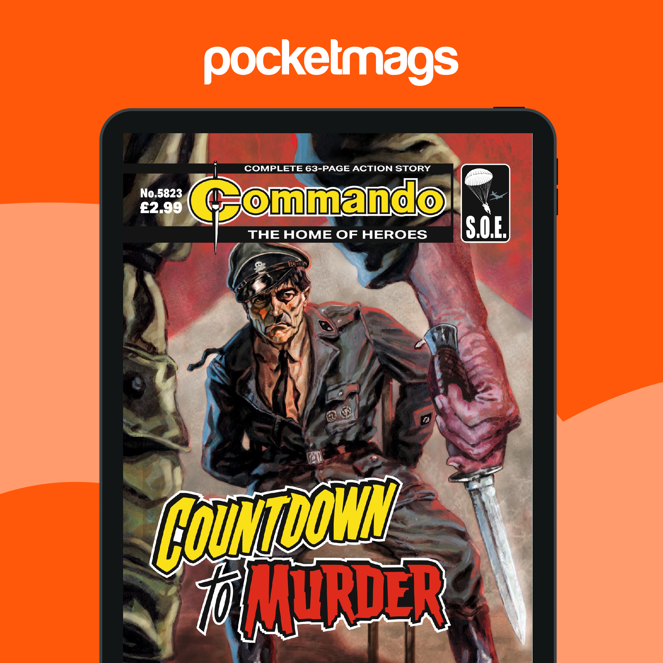 Commando Magazine - 5823 Back Issue