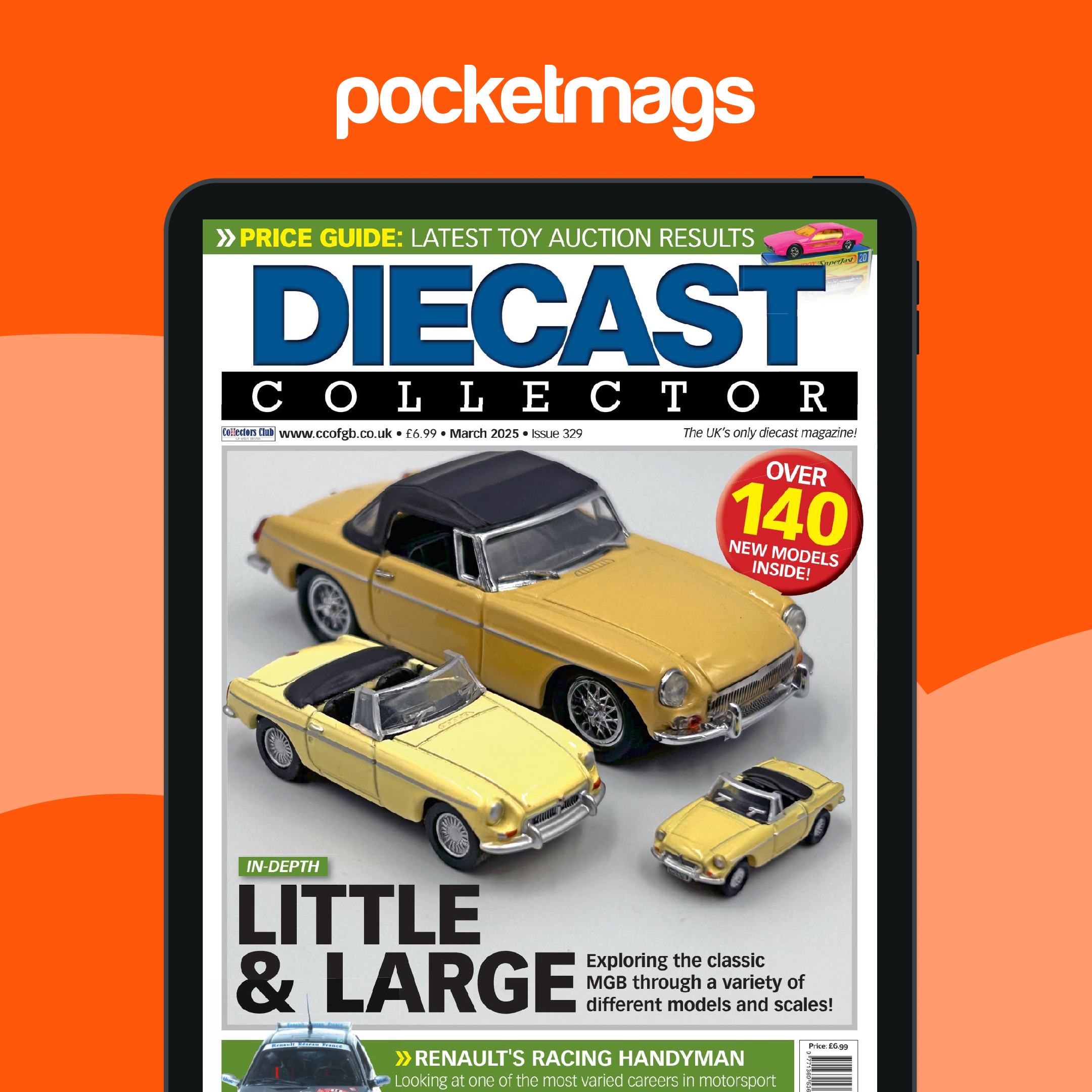 Diecast Collector Magazine - March 2025 Edición anterior