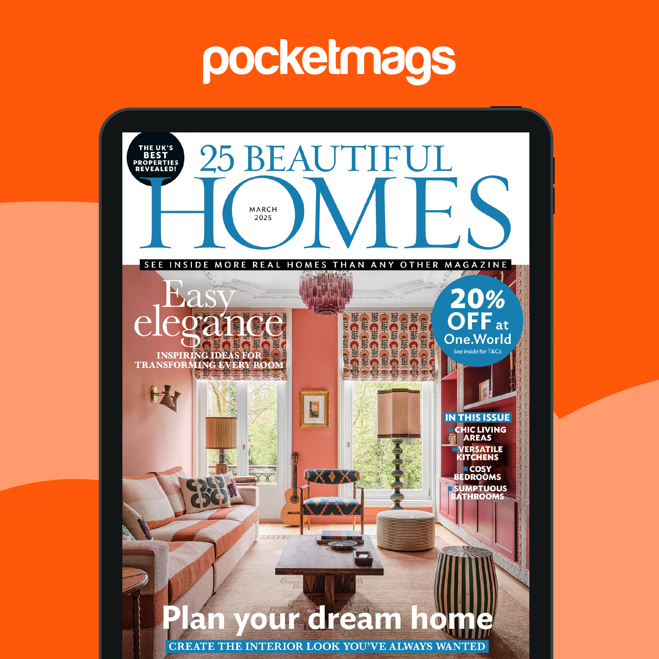 25 Beautiful Homes Magazine - March 2025 Back Issue