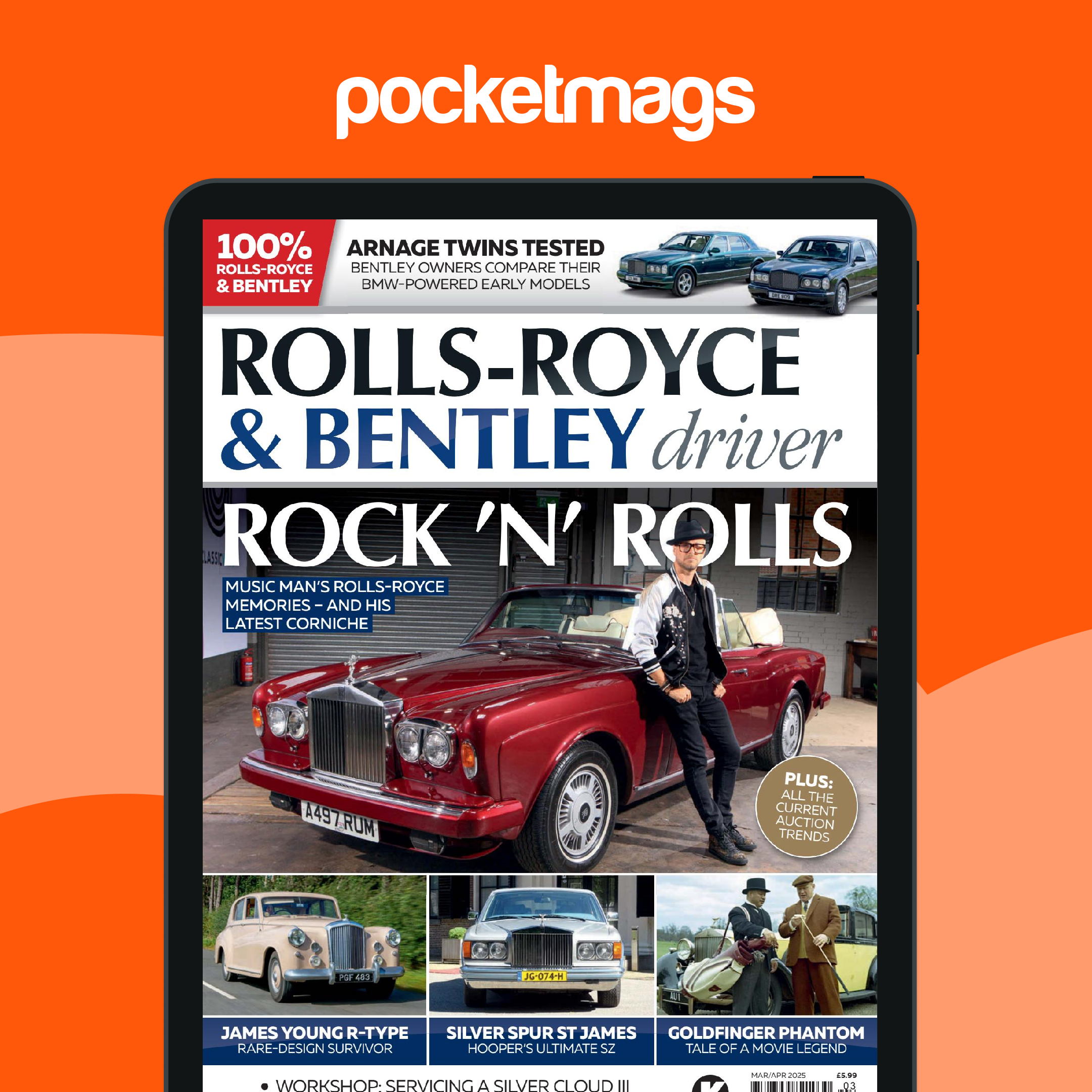 Rolls-Royce & Bentley Driver Magazine - Mar-Apr 2025 Back Issue