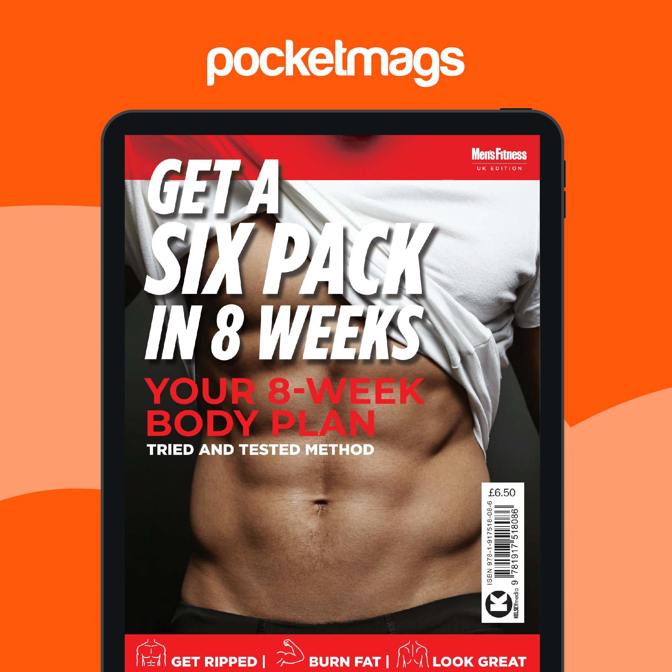 Men’s Fitness Guides Magazine - Get A Six Pack In Six Weeks Bookazine ...