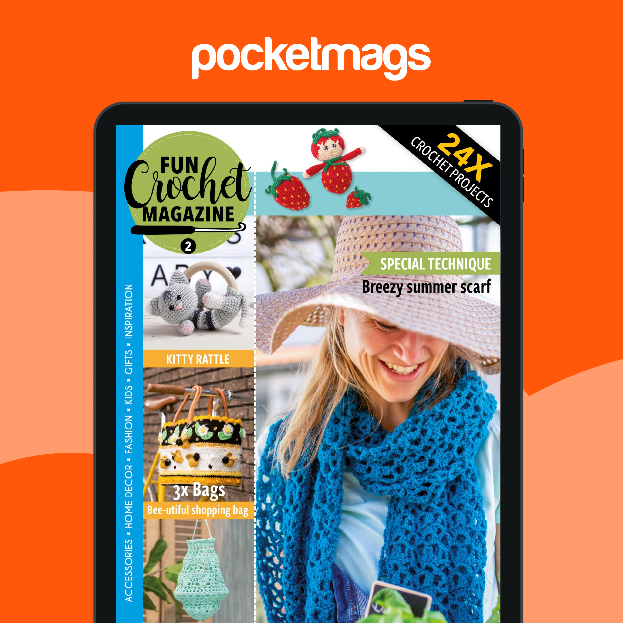 Fun Crochet Magazine - Fun Crochet Magazine 2 Back Issue
